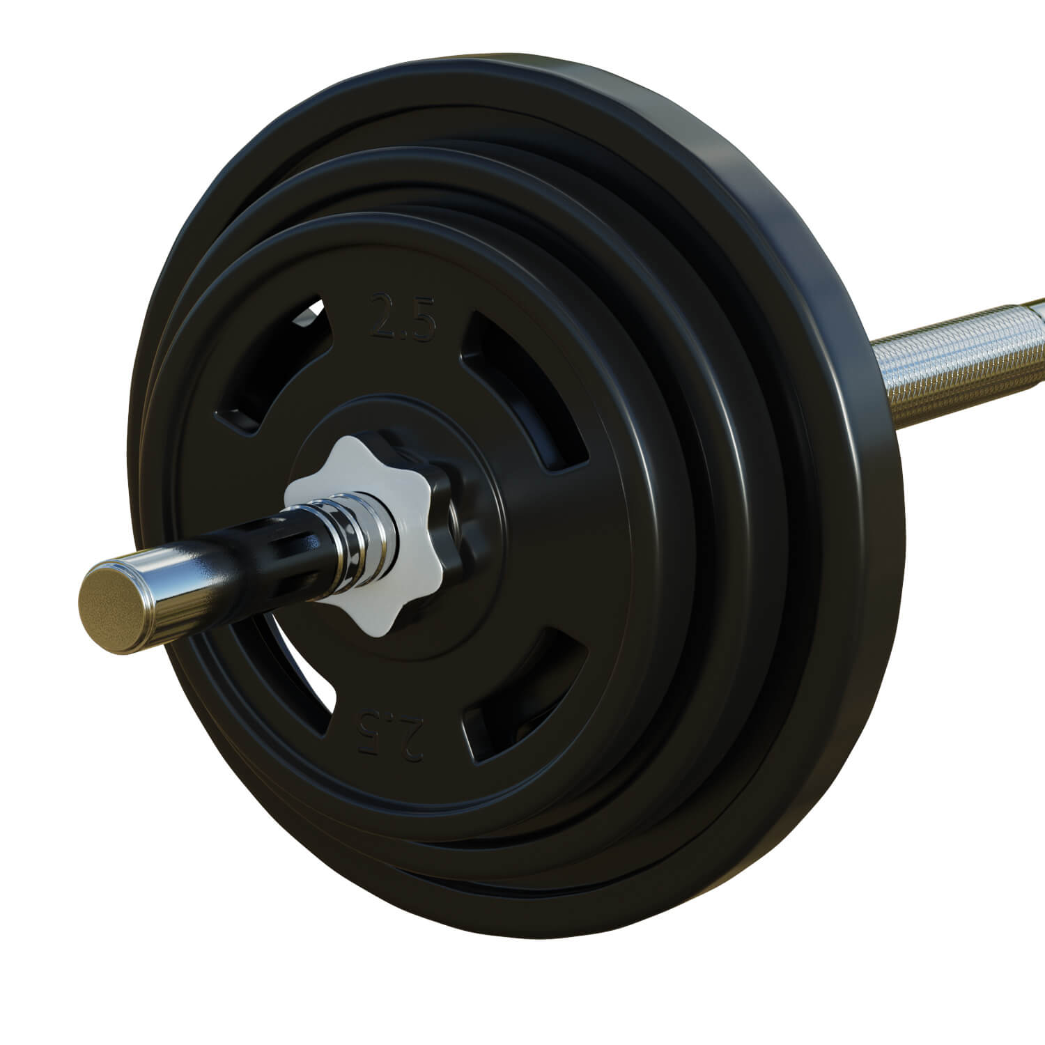 Barbell Gym Equip - 3D Model by Cactus3D
