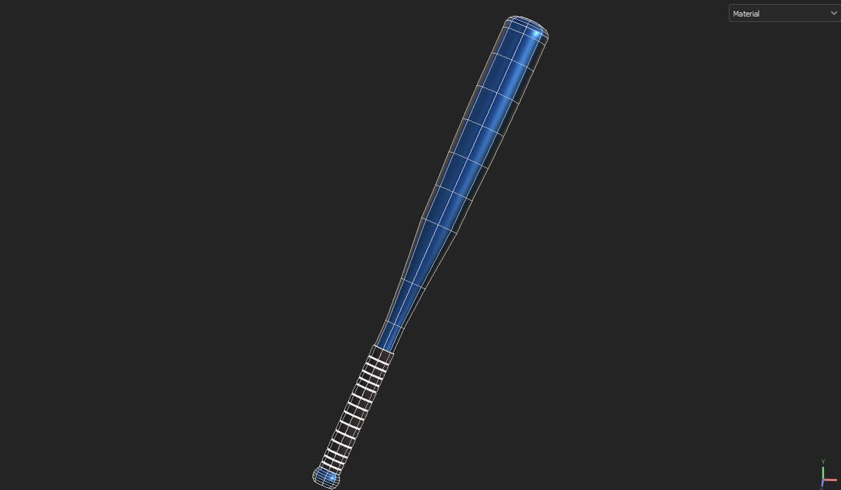 Baseball Bat Collection - 3D Model by Cactus3D