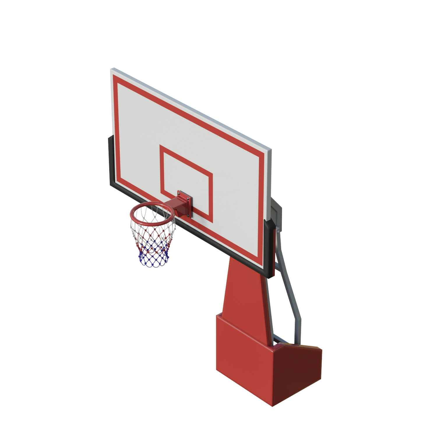 Basketball Hoop - 3D Model by Cactus3D
