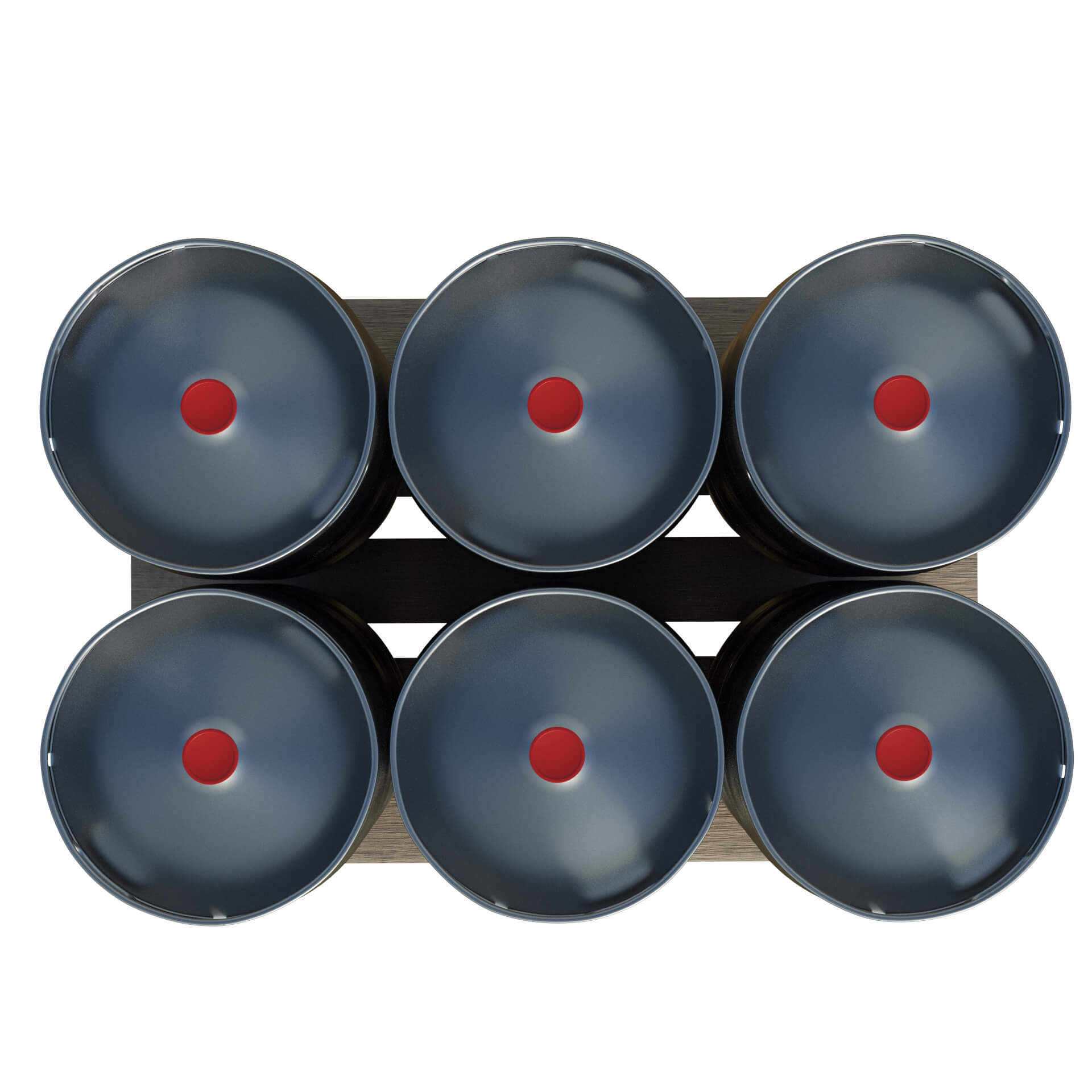 Beer Kegs on Wooden Pallet - 3D Model by Cactus3D