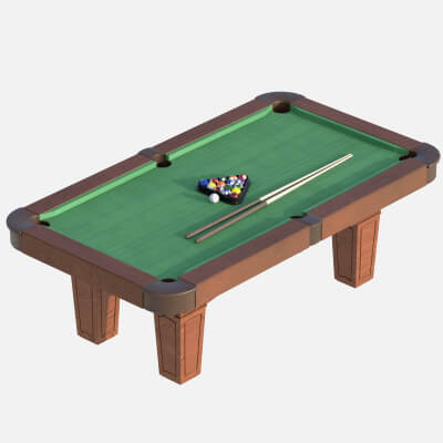 Billiard Table - 3D Model by Cactus3D