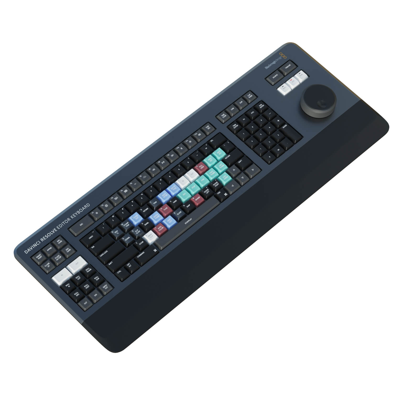 Blackmagic Design Davinci Keyboard - 3D Model by Cactus3D