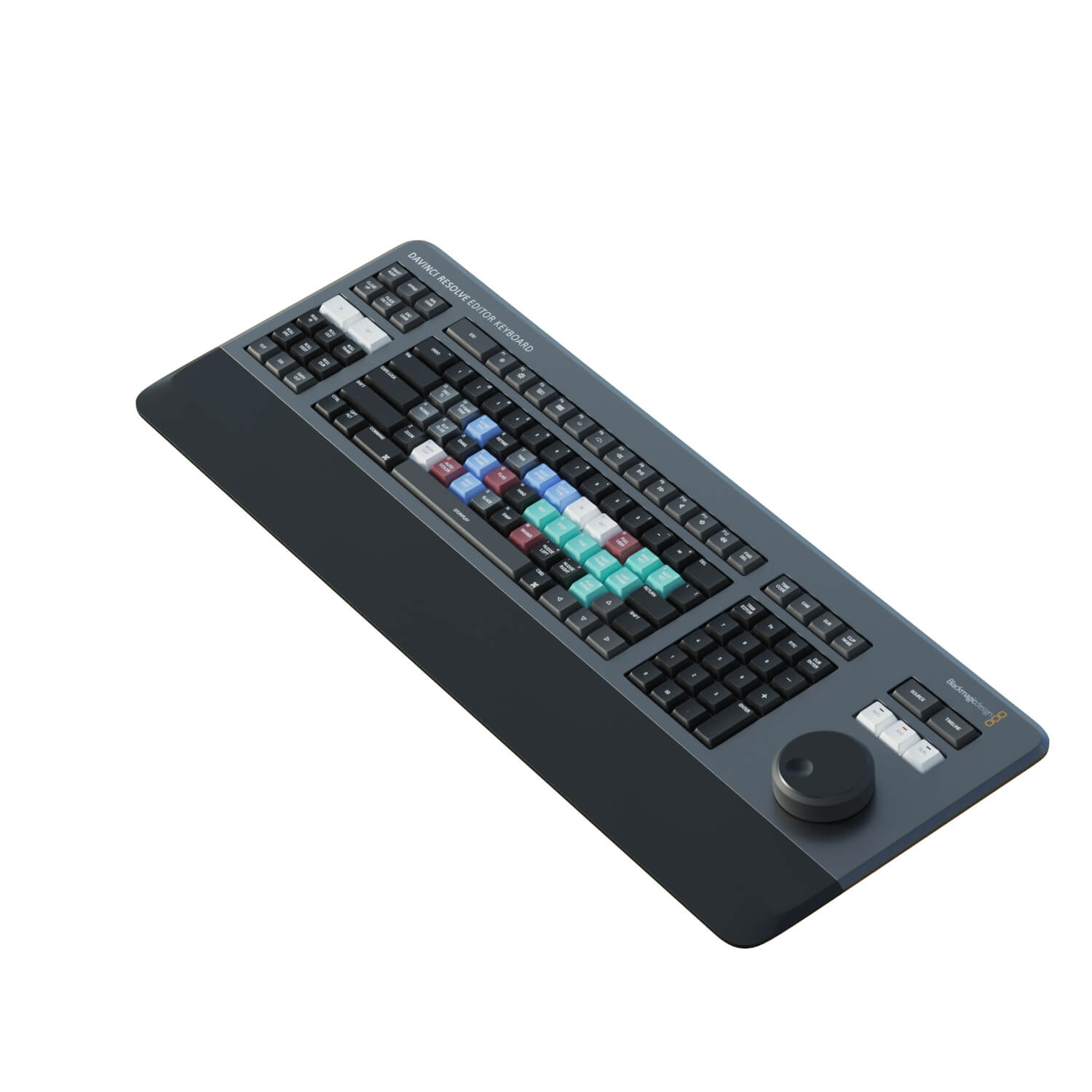 Blackmagic Design Davinci Keyboard - 3D Model by Cactus3D