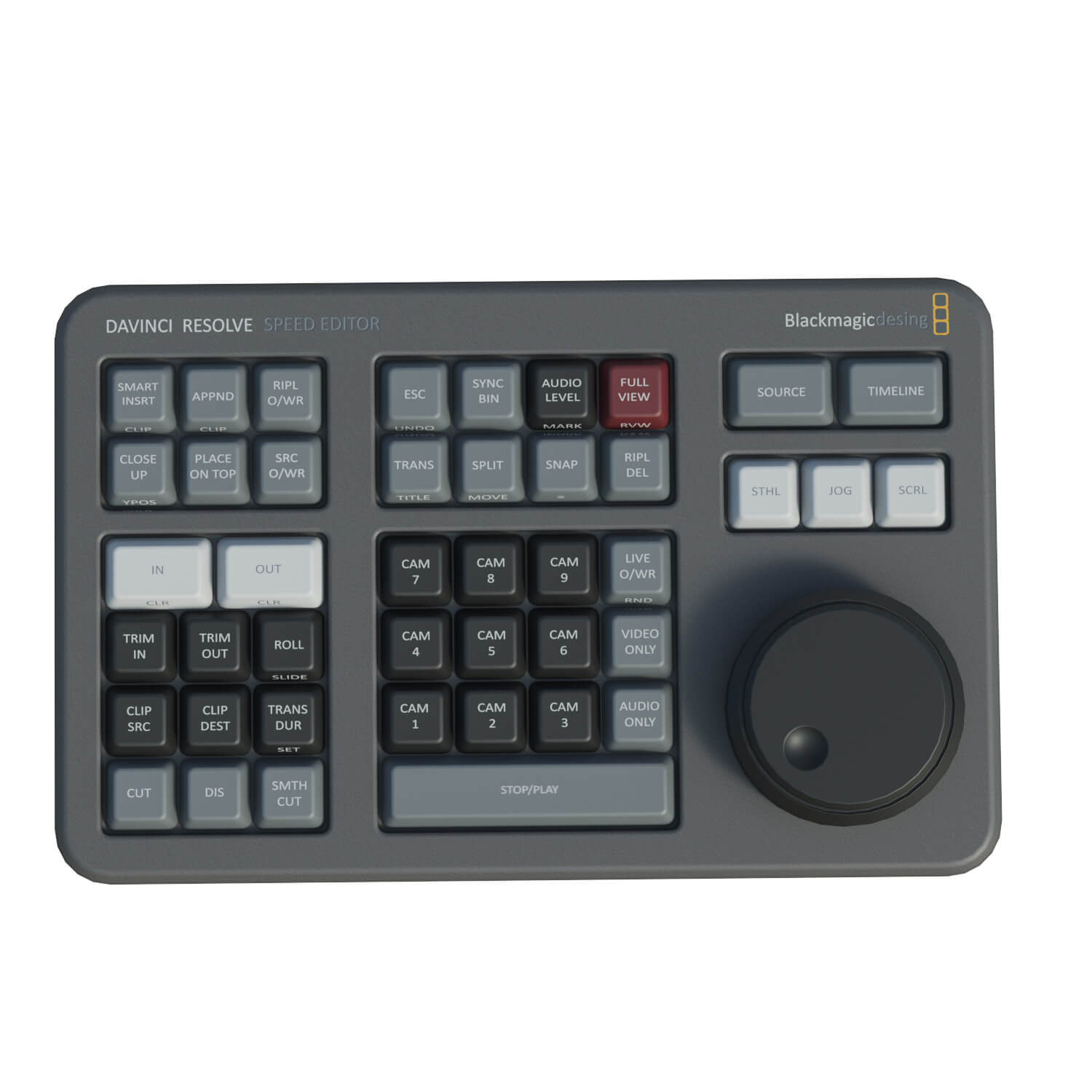 Blackmagic Speed Editor - 3D Model by Cactus3D