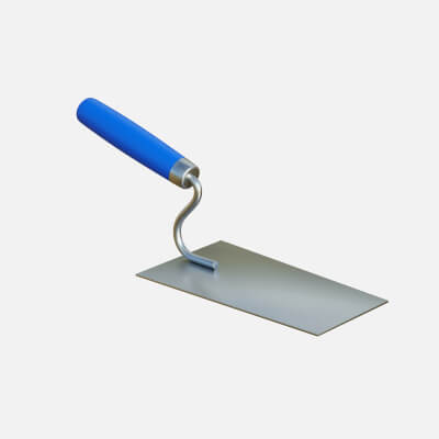 Blue Trowel PBR - 3D Model by Cactus3D