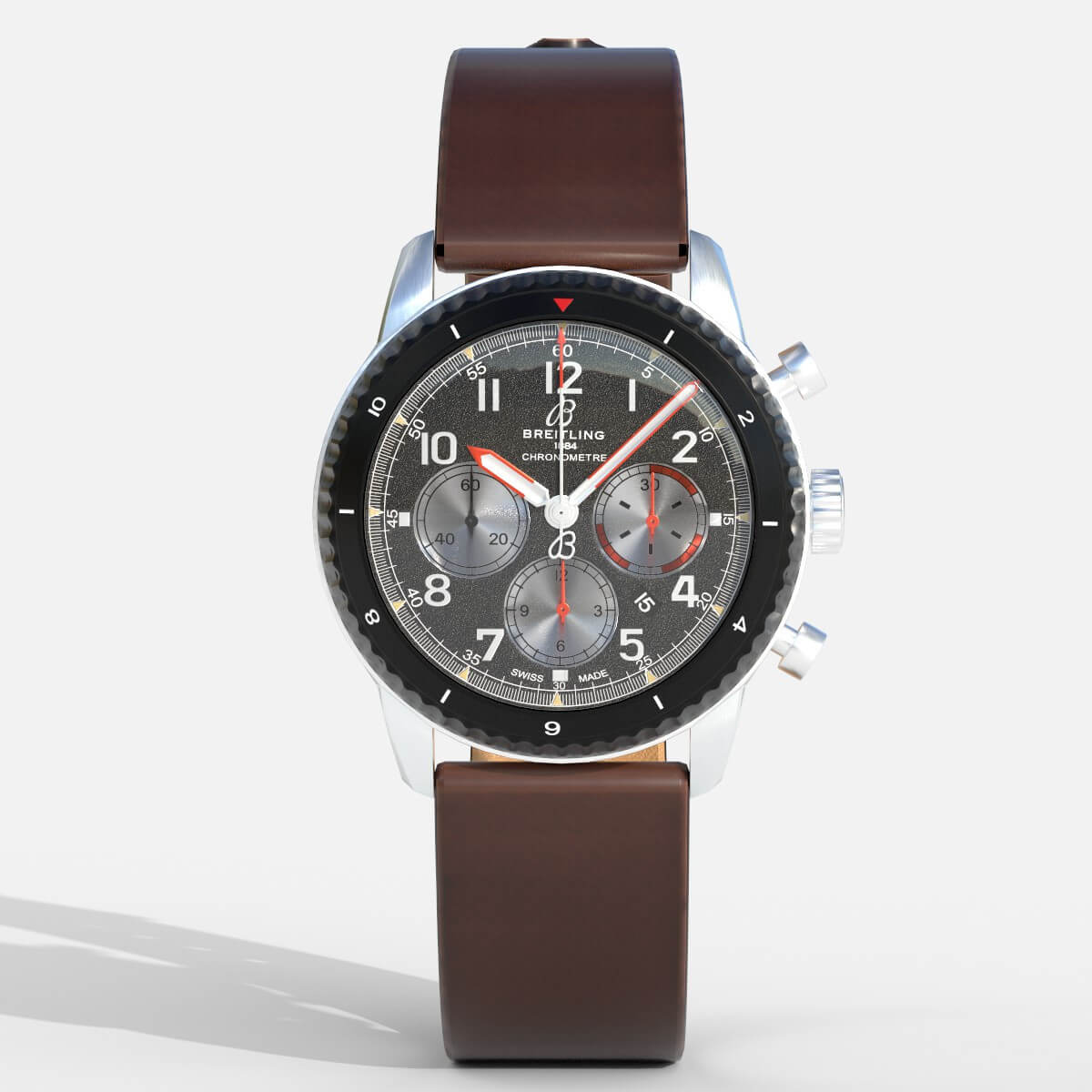 Breitling Aviator - 3D Model by Cactus3D