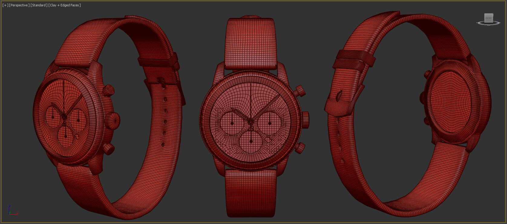 Breitling Aviator - 3D Model by Cactus3D