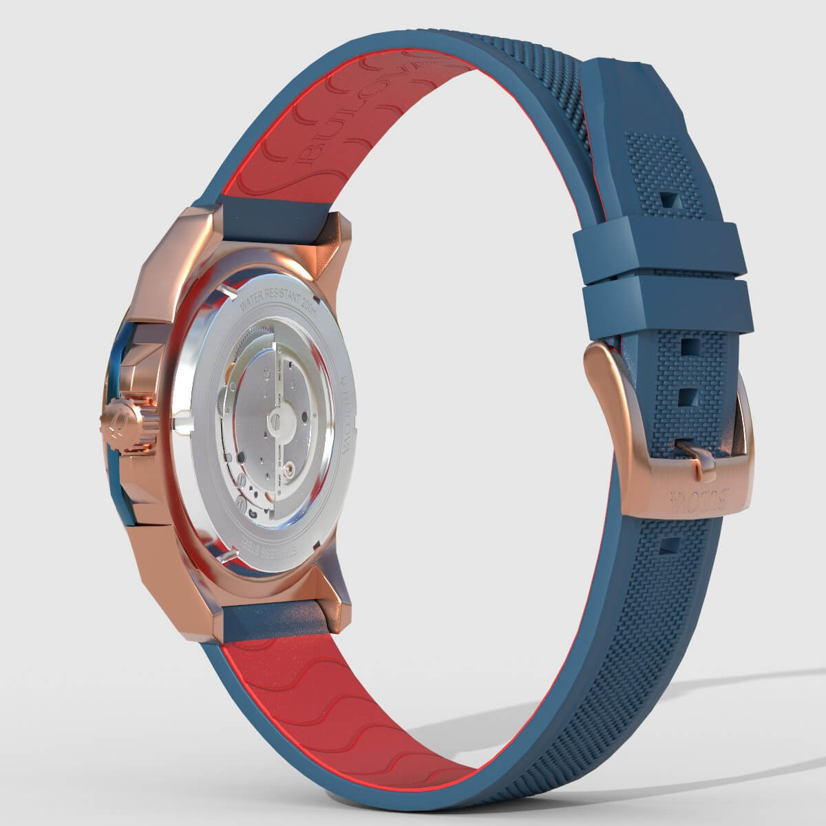 Bulova Marine Star Blue - 3D Model by Cactus3D