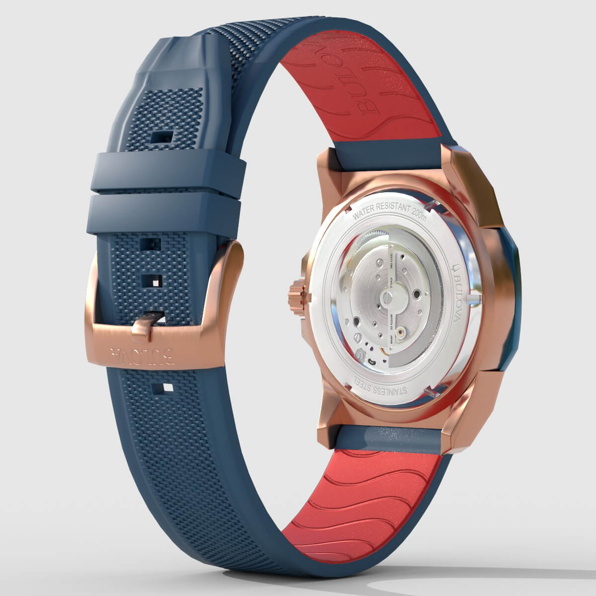 Bulova Marine Star Blue - 3D Model by Cactus3D