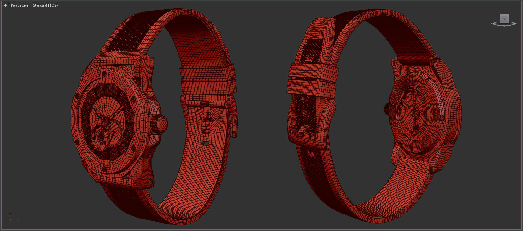 Bulova Marine Star Blue - 3D Model by Cactus3D