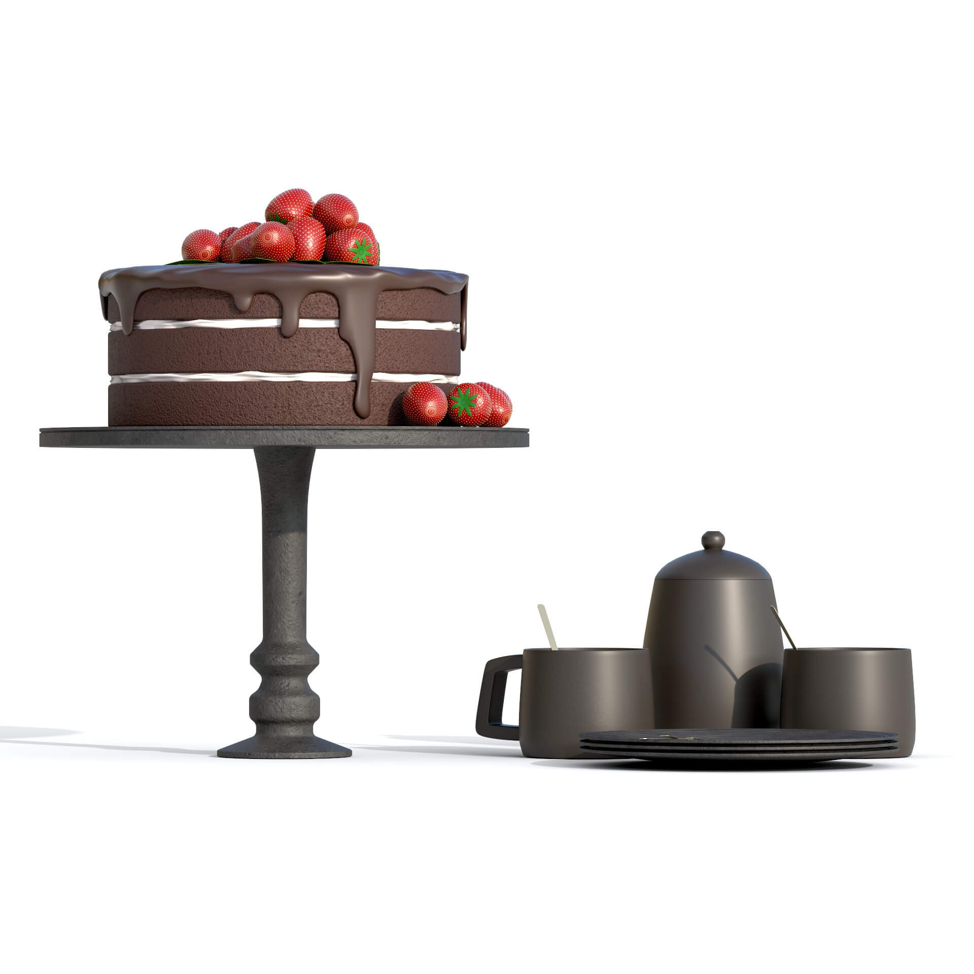 Cake - 3D Model by Cactus3D