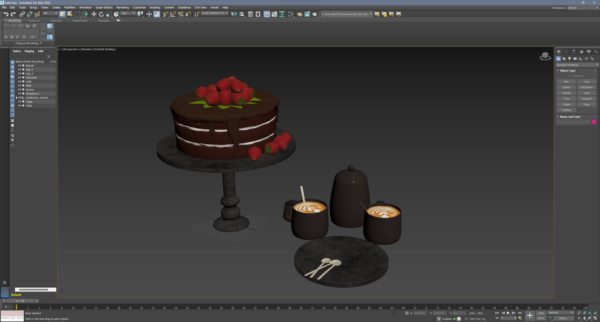 Cake - 3D Model by Cactus3D