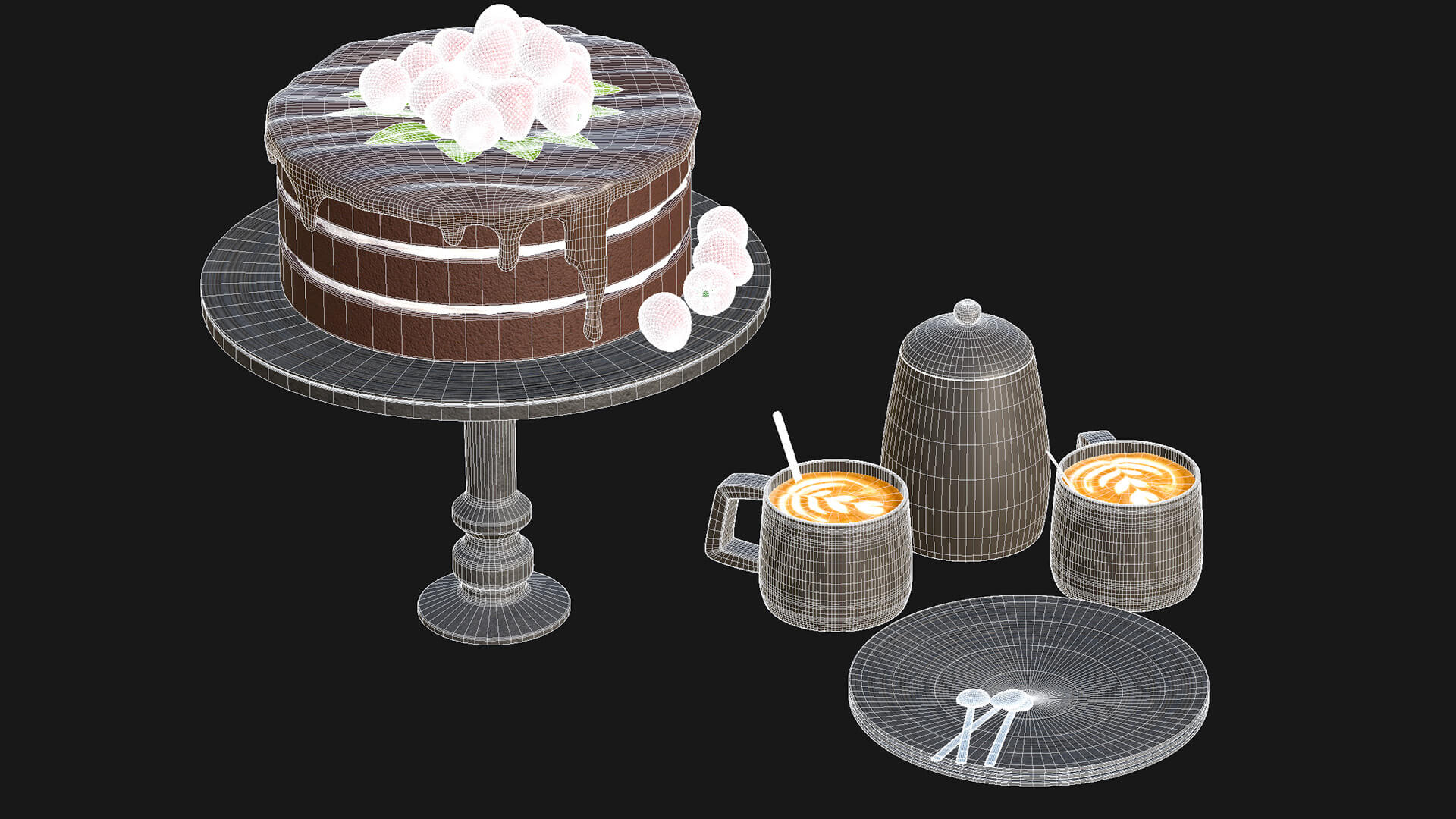 Cake - 3D Model by Cactus3D