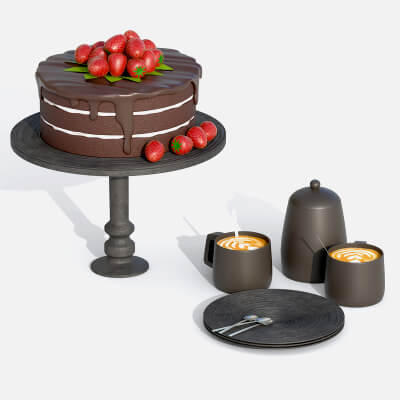 Cake - 3D Model by Cactus3D