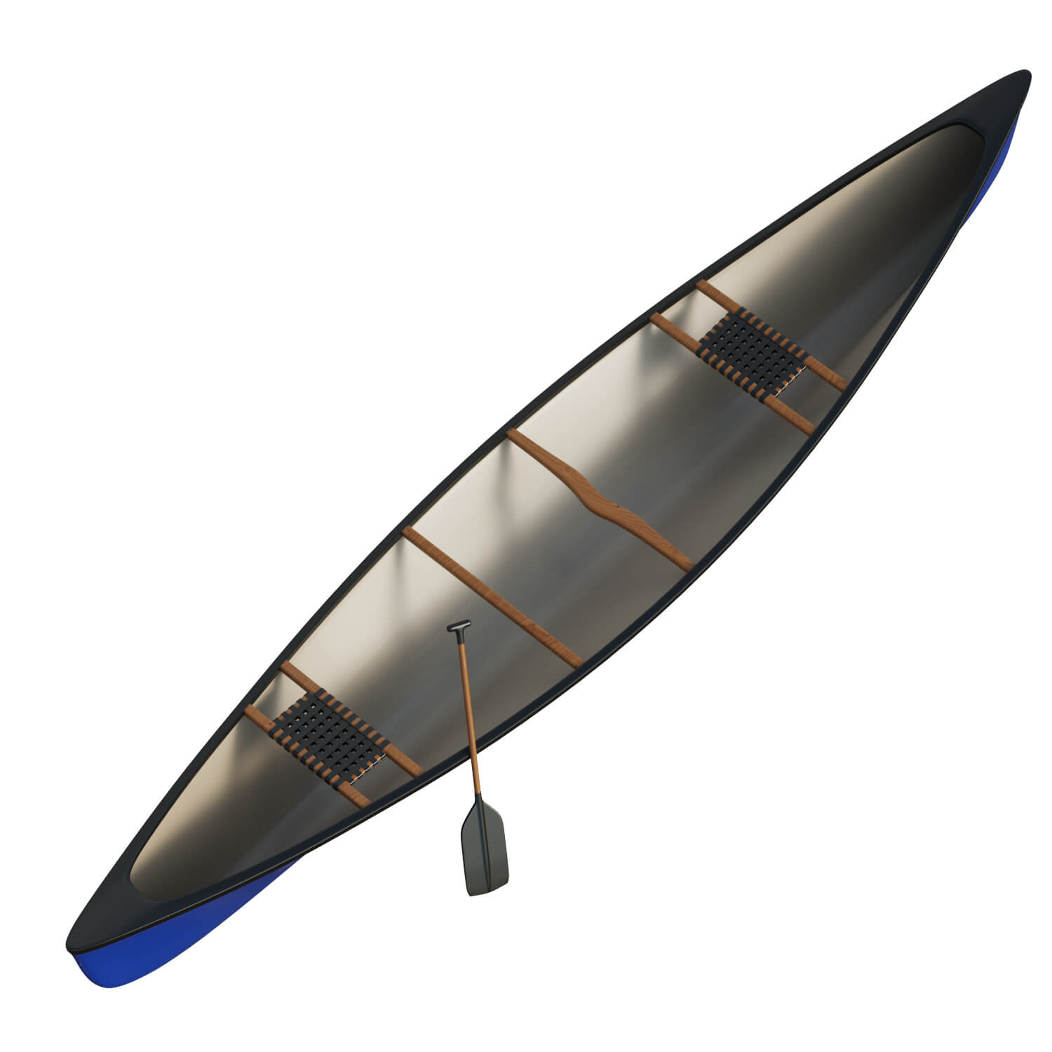 Canoe Boat Game Ready - 3D Model by Cactus3D
