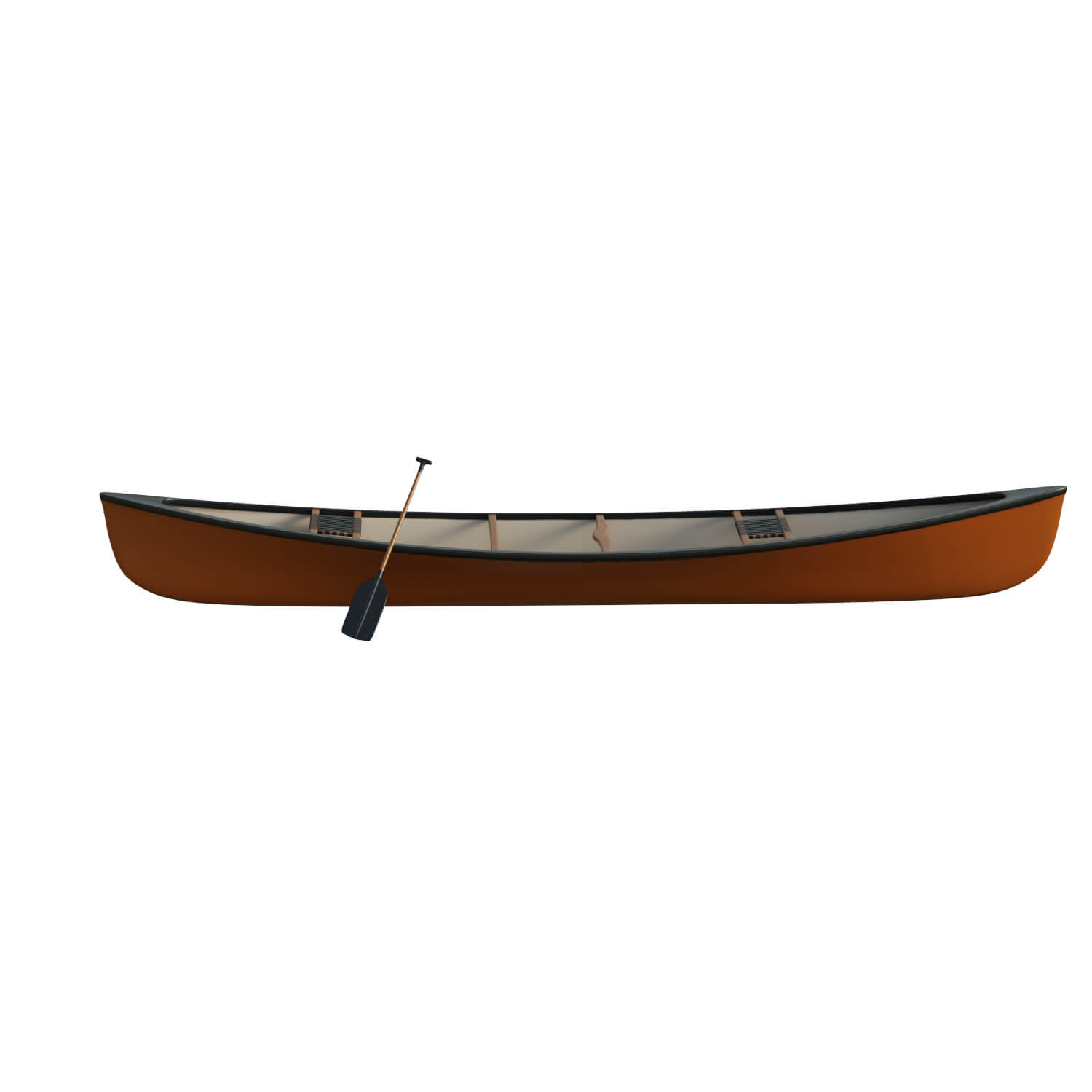 Canoe Boat Game Ready - 3D Model by Cactus3D
