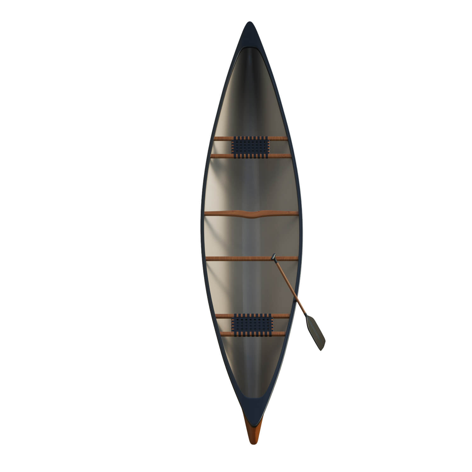 Canoe Boat Game Ready - 3D Model by Cactus3D