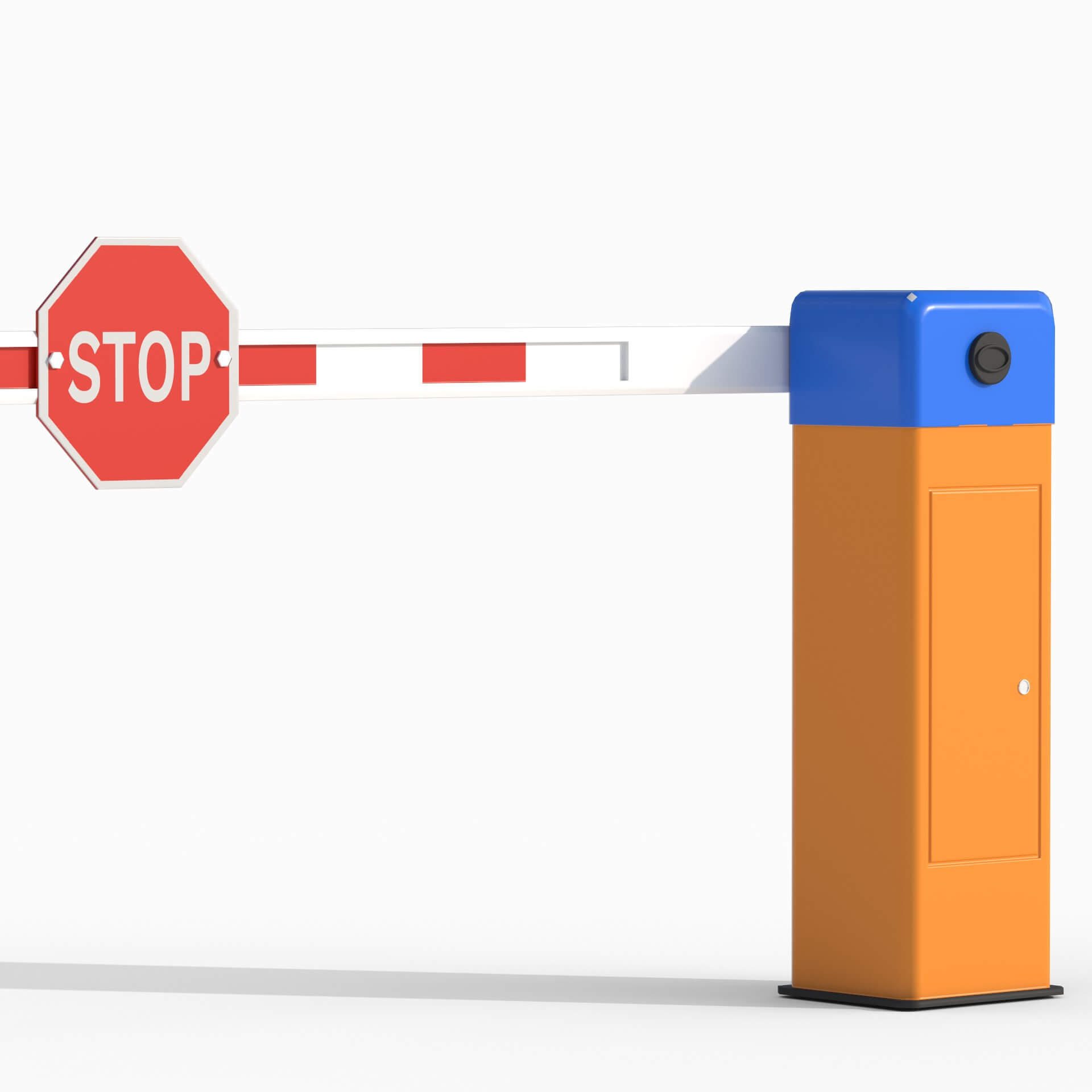 Car Barrier Gate - 3D Model by Cactus3D