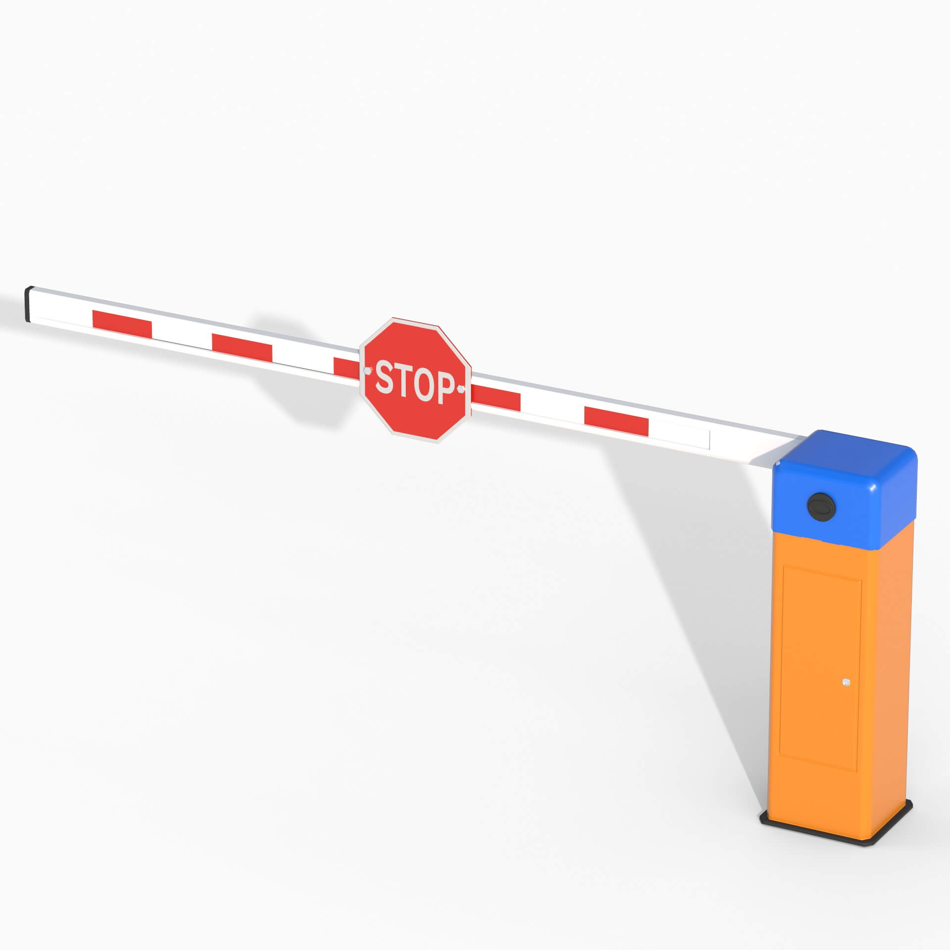 Car Barrier Gate - 3D Model by Cactus3D