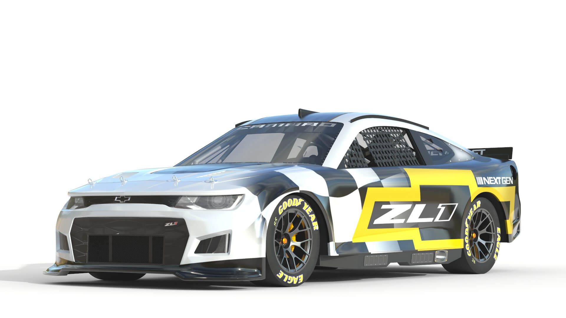 Chevrolet Camaro ZL1 Nascar Nextgen 2022 - 3D Model by Cactus3D