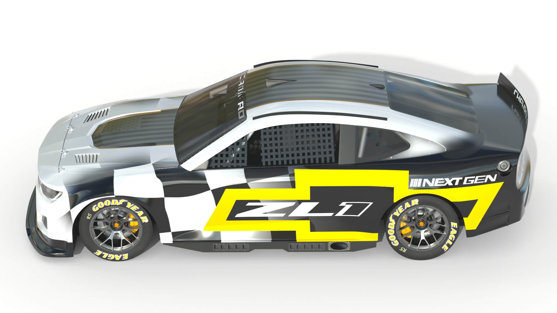 Chevrolet Camaro ZL1 Nascar Nextgen 2022 - 3D Model by Cactus3D