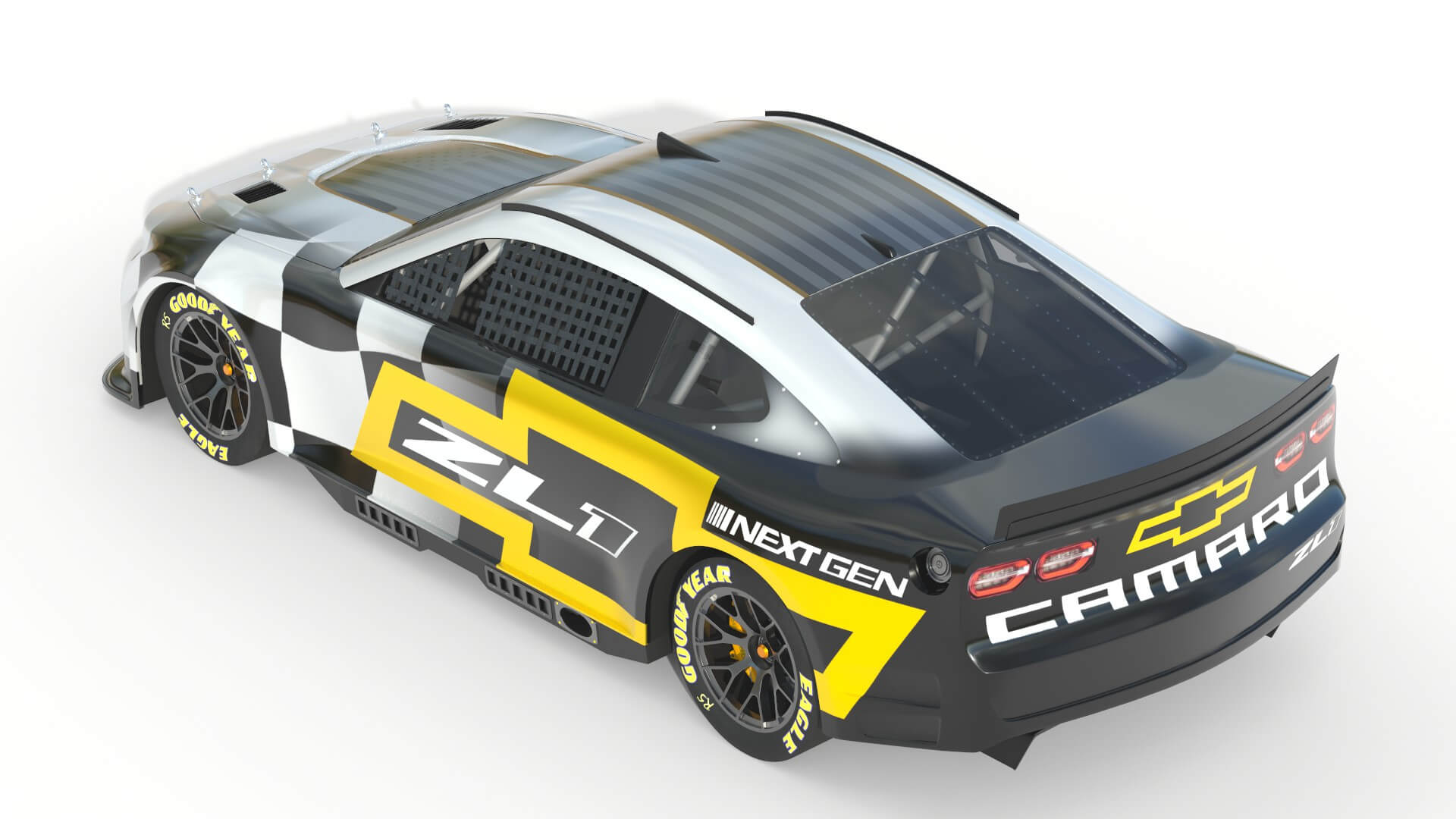 Chevrolet Camaro ZL1 Nascar Nextgen 2022 - 3D Model by Cactus3D