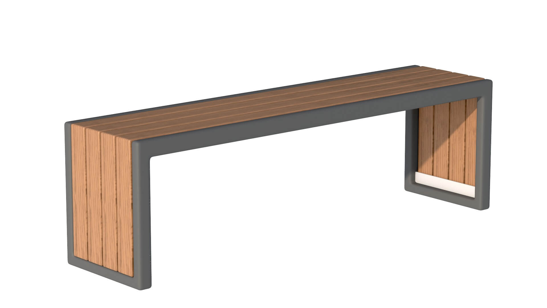 City Bench 07 - 3D Model by Cactus3D