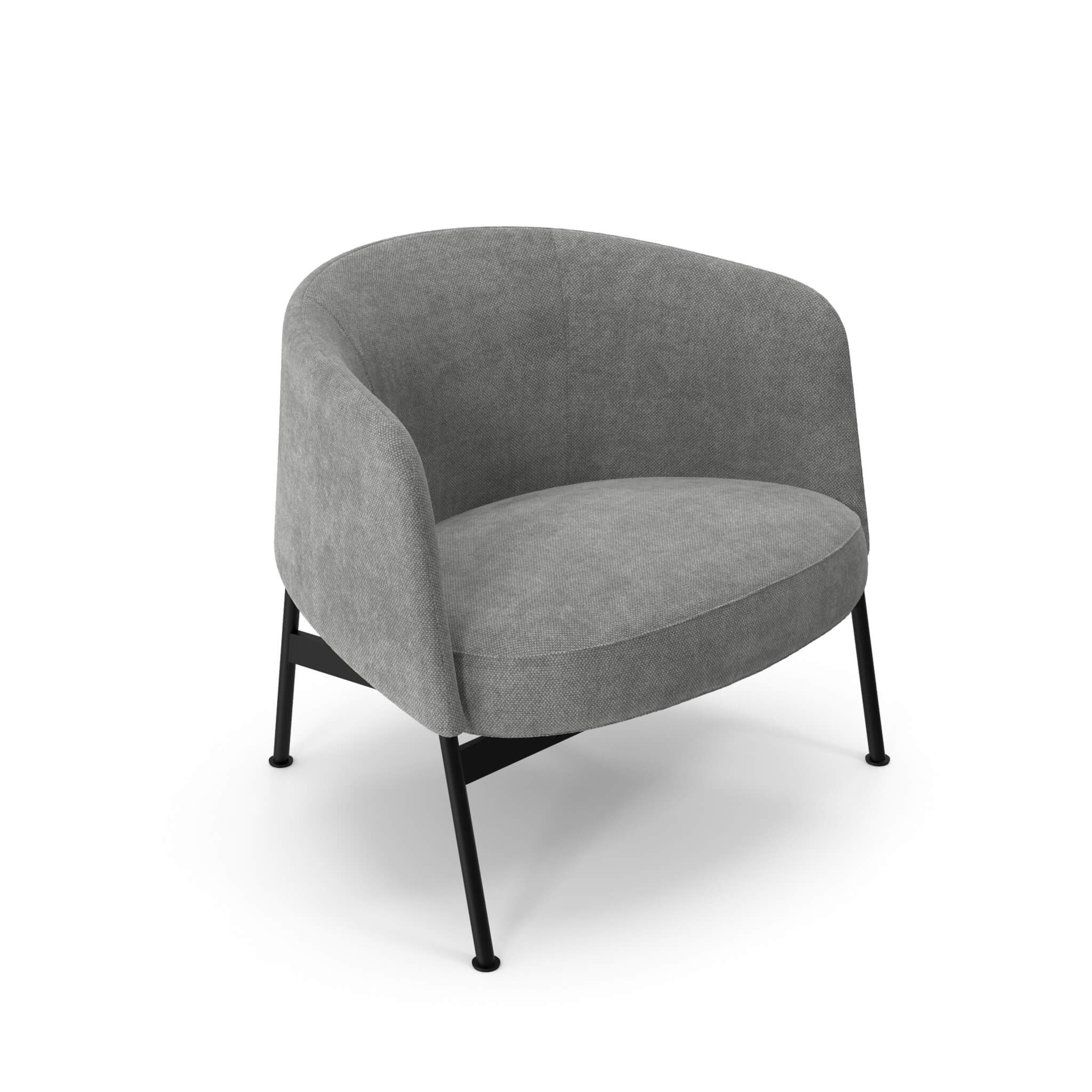 Collar Lounge Chair - 3D Model by Cactus3D