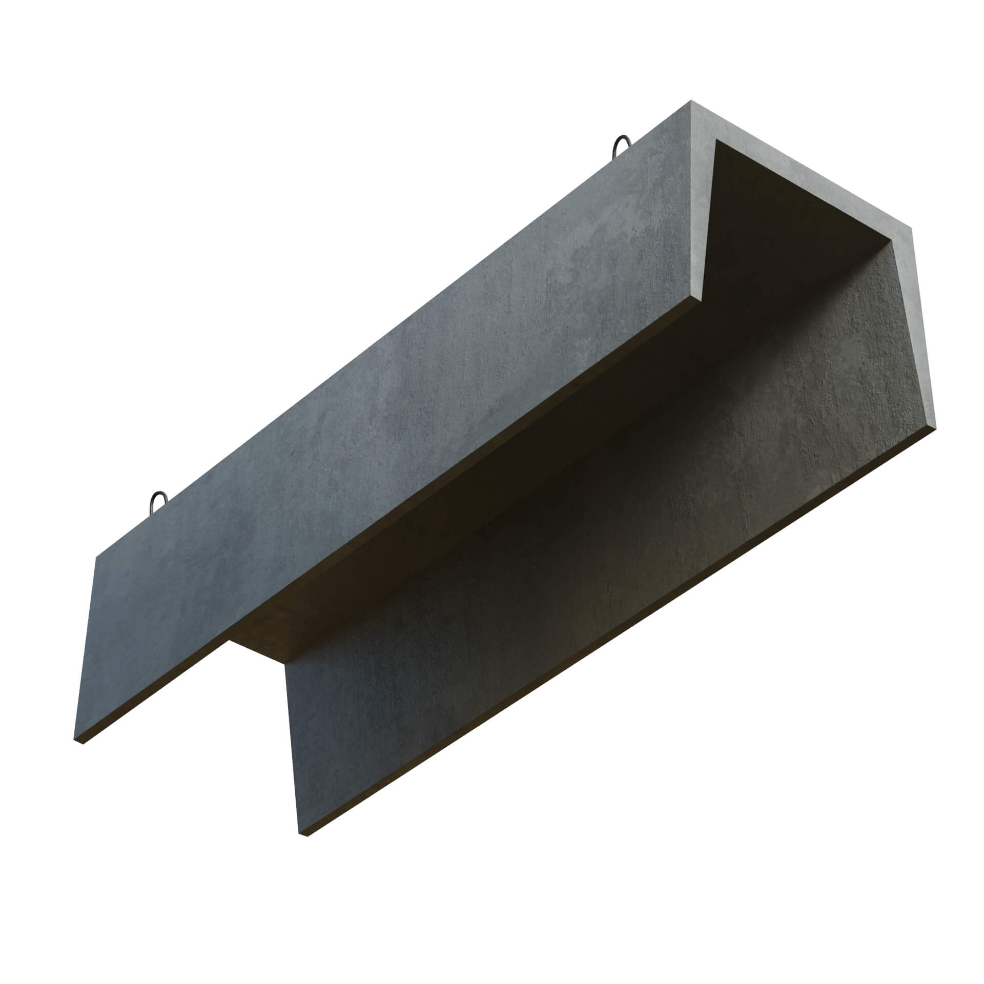 Concrete Trench - 3D Model by Cactus3D