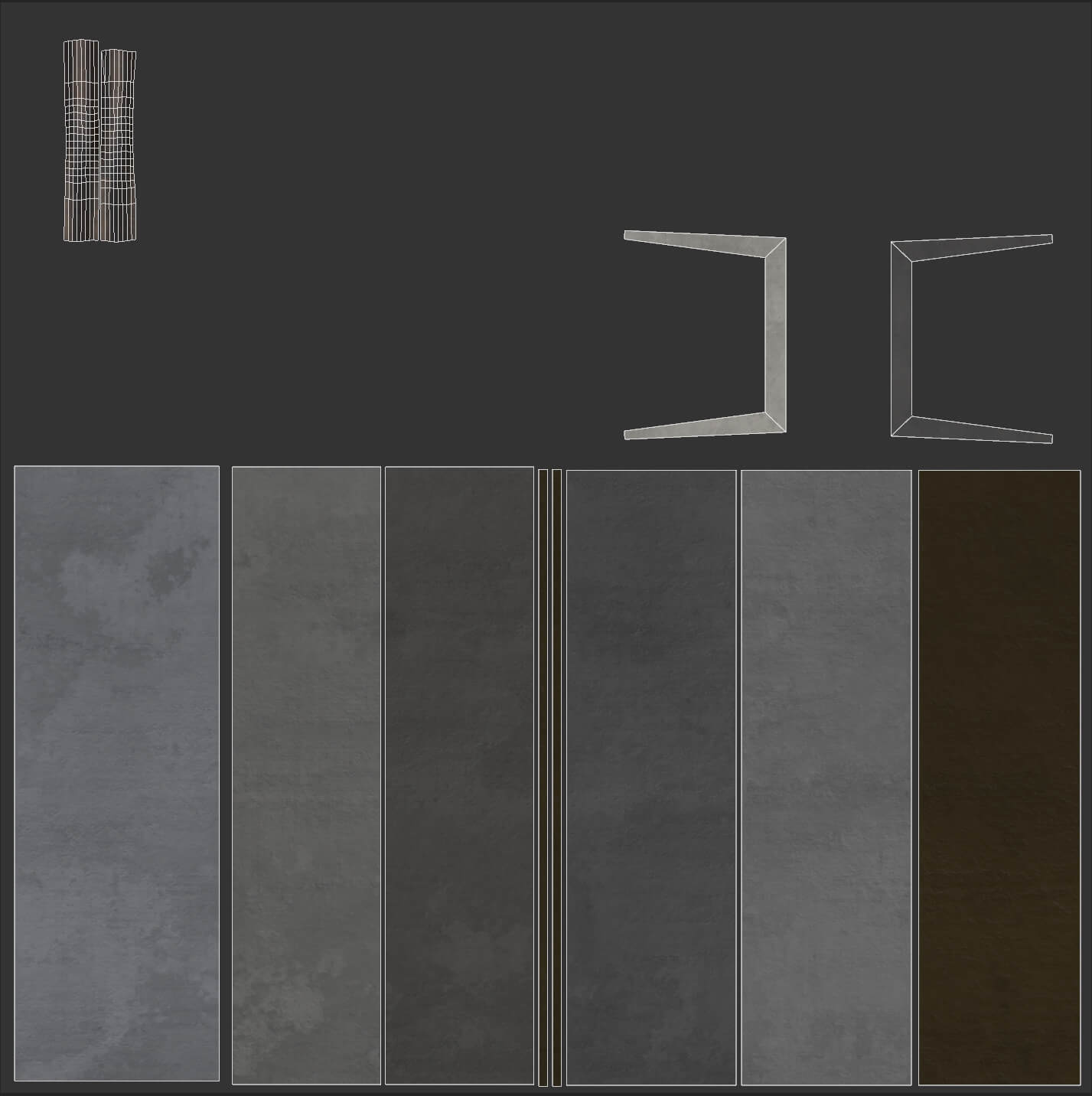 Concrete Trench - 3D Model by Cactus3D