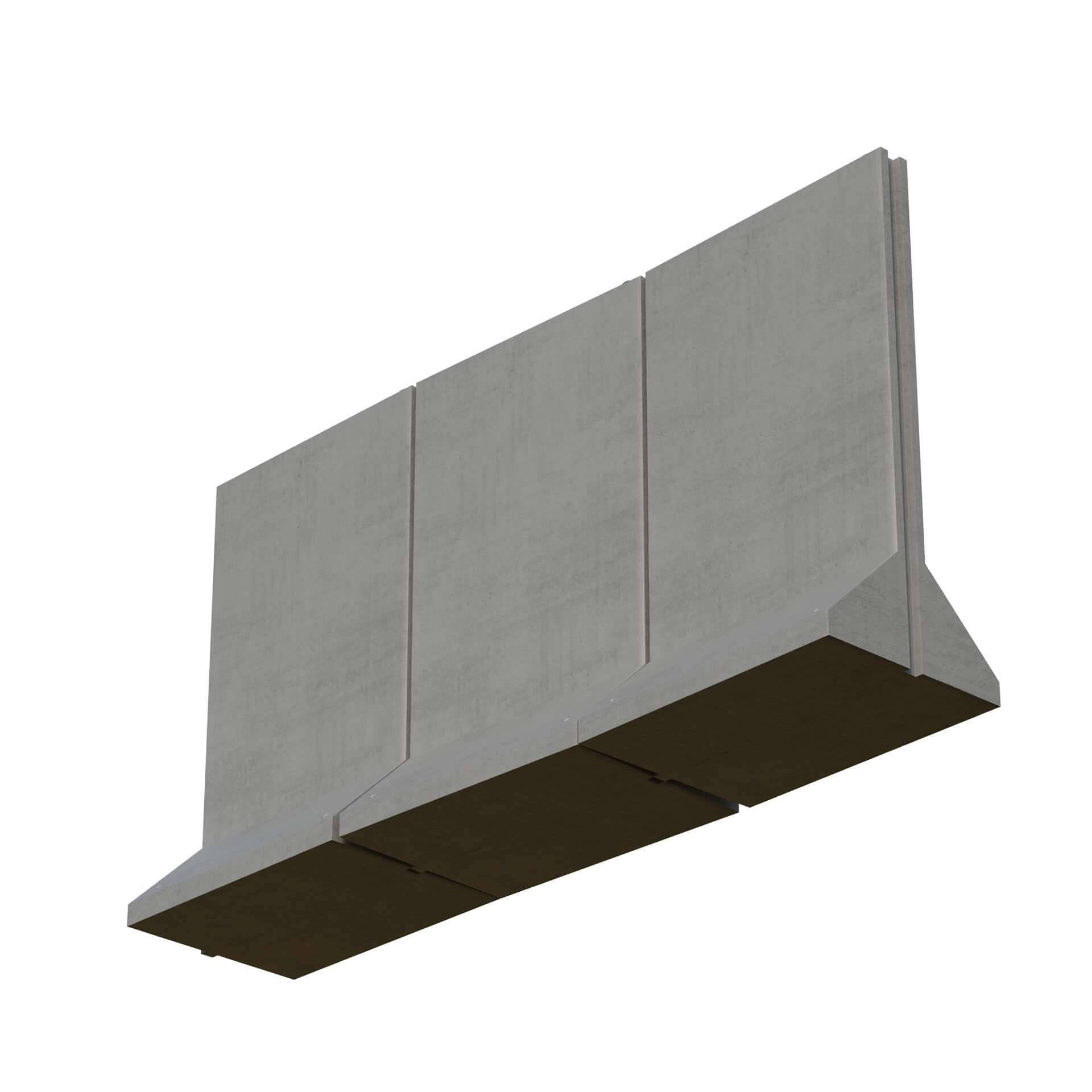 Concrete Wall Panels - 3D Model by Cactus3D
