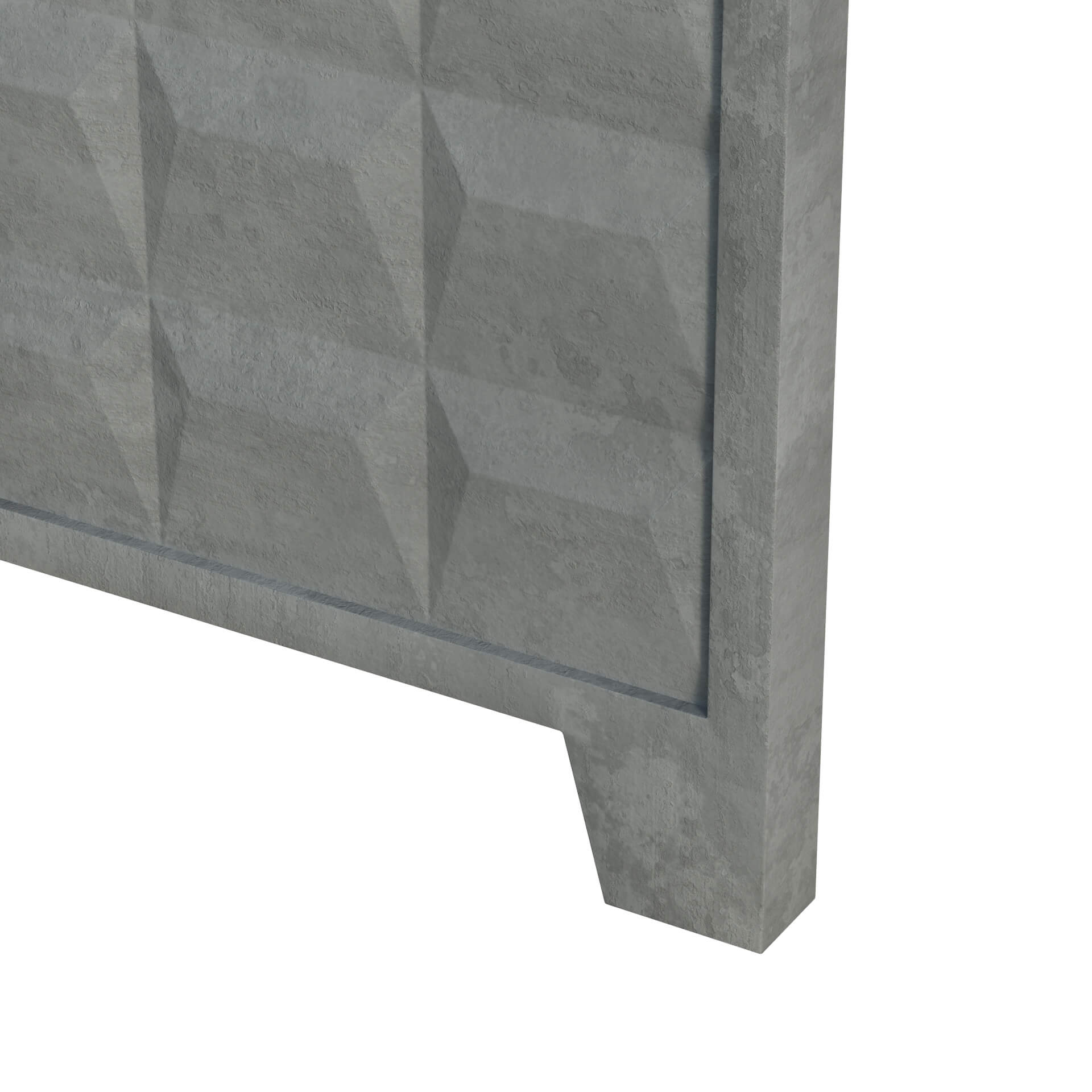 Concrete Wall - 3D Model by Cactus3D