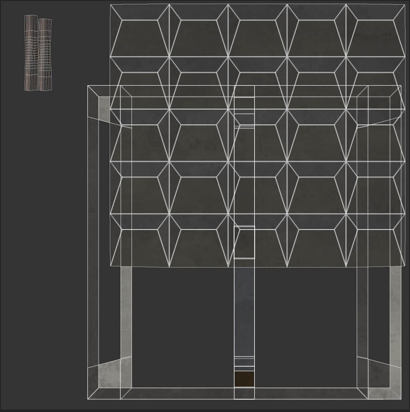 Concrete Wall - 3D Model by Cactus3D