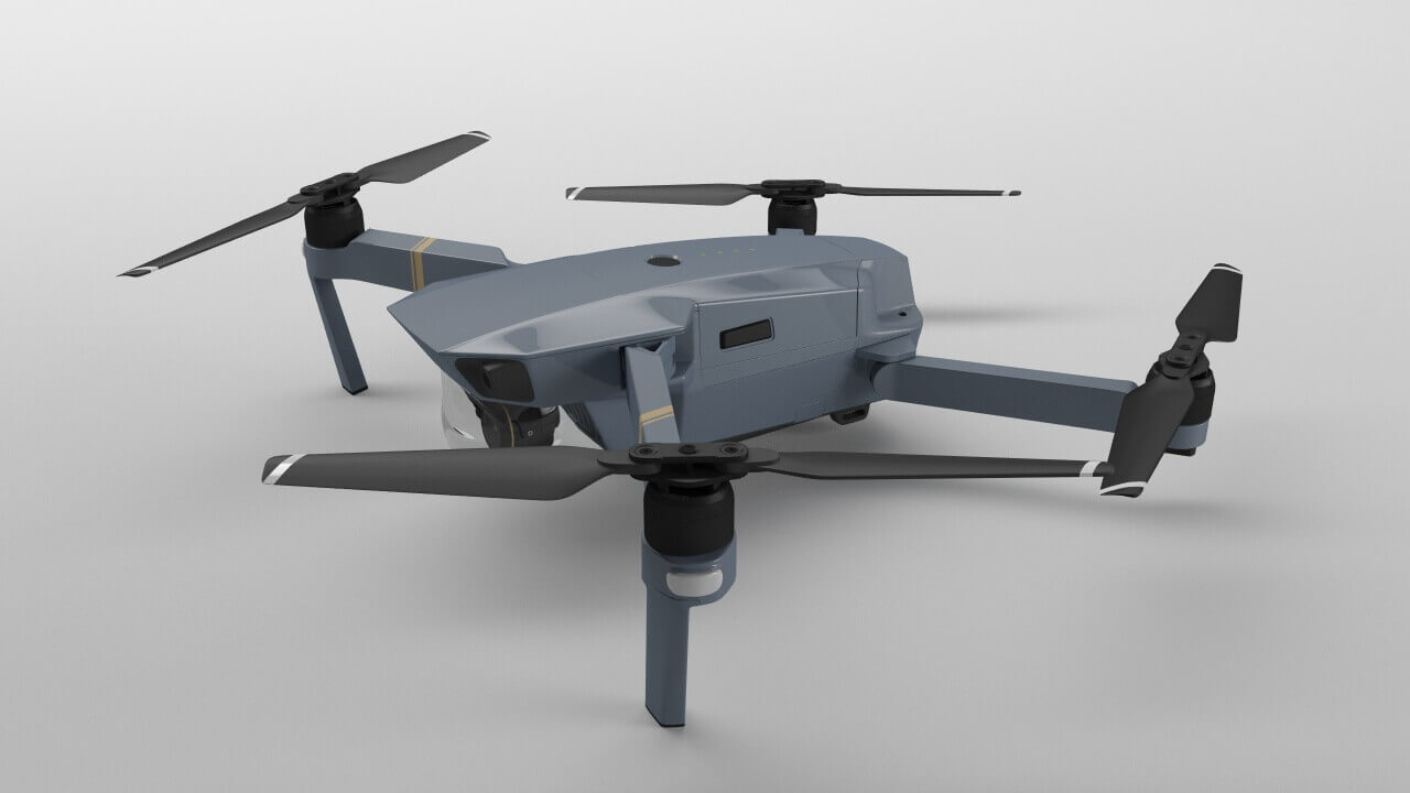 DJI Mavic Pro - 3D Model by Cactus3D