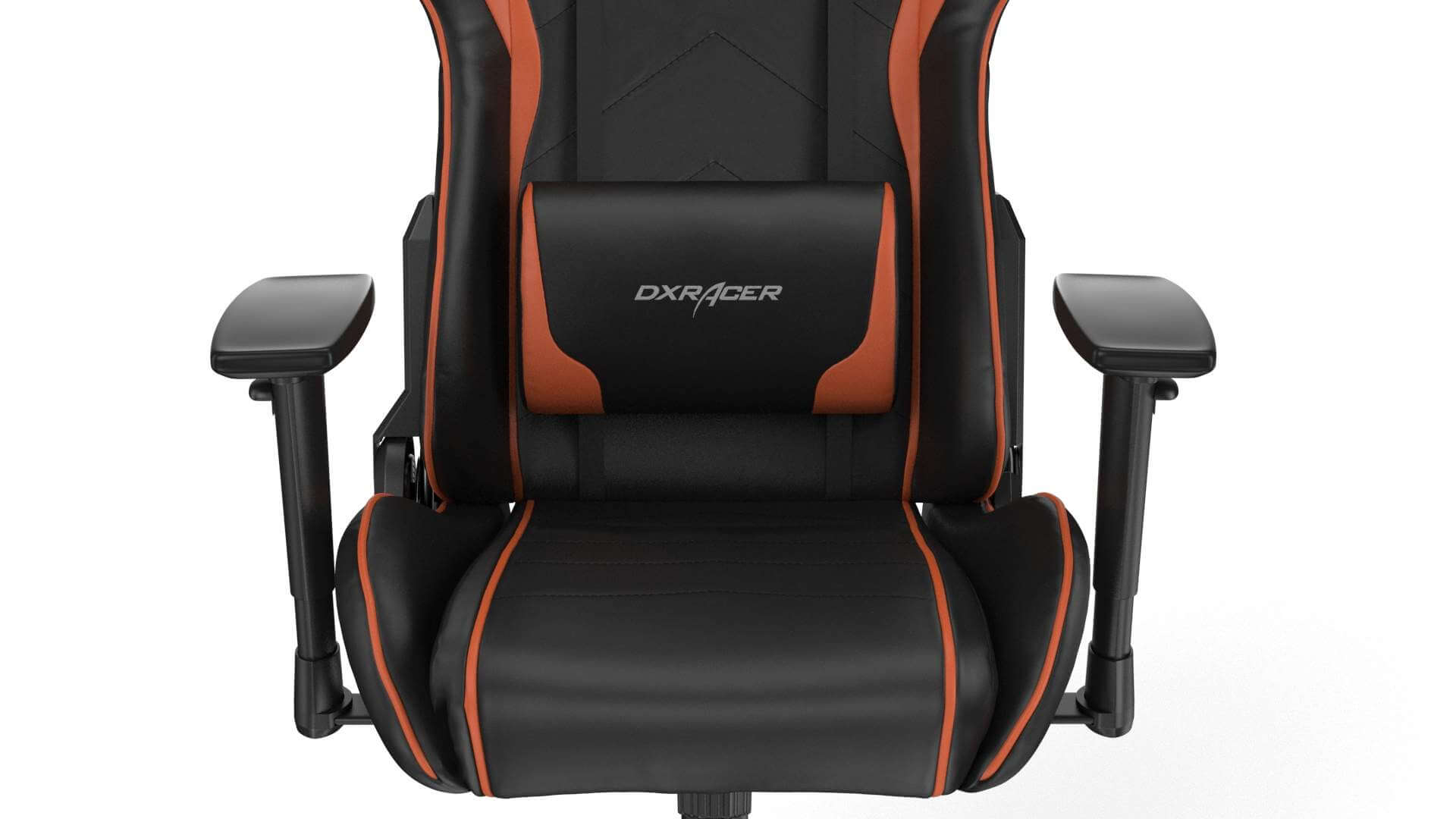 DXRacer Orange Gaming Chair - 3D Model by Cactus3D