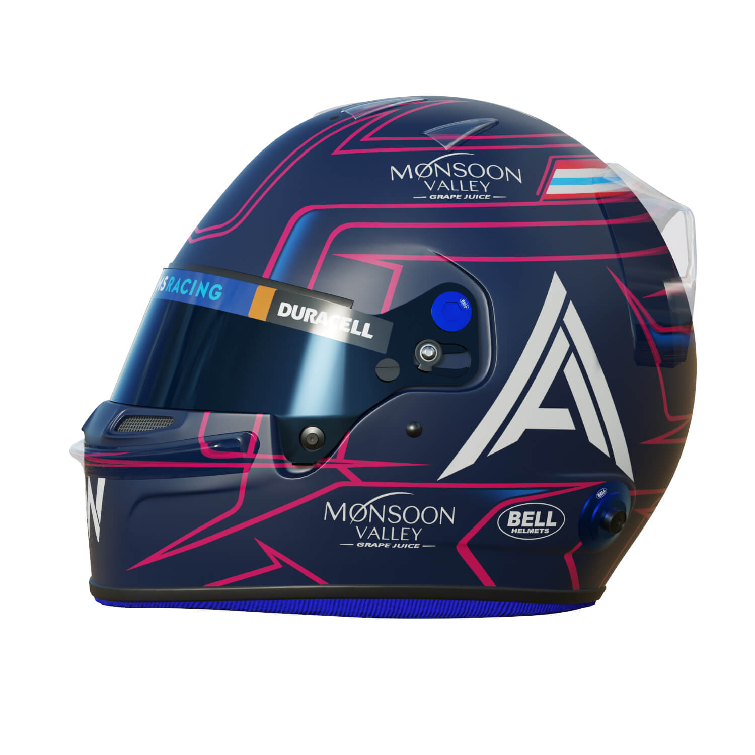 F1 Alex Albon Helmet 2023 - 3D Model by Cactus3D