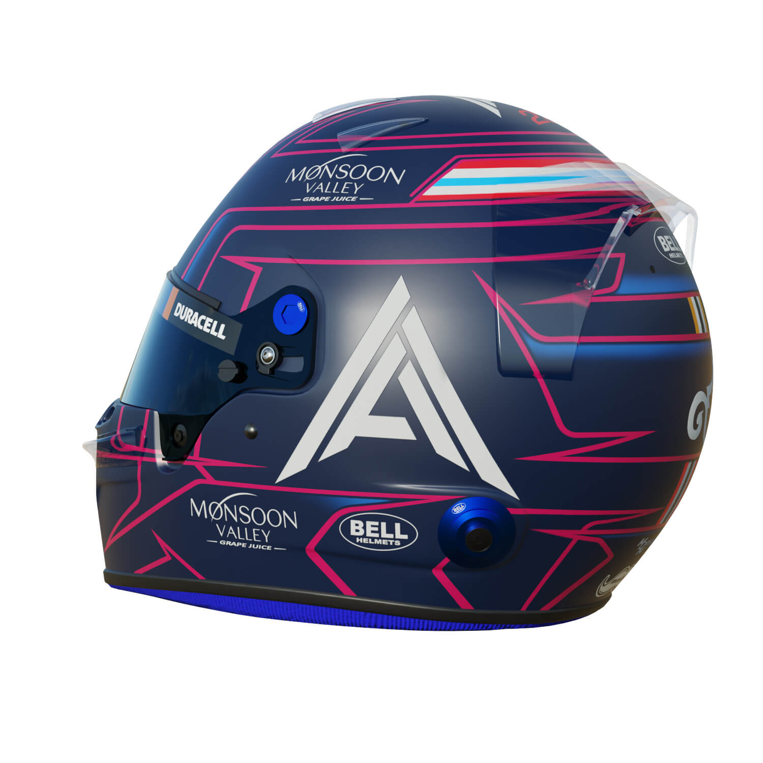 F1 Alex Albon Helmet 2023 - 3D Model by Cactus3D