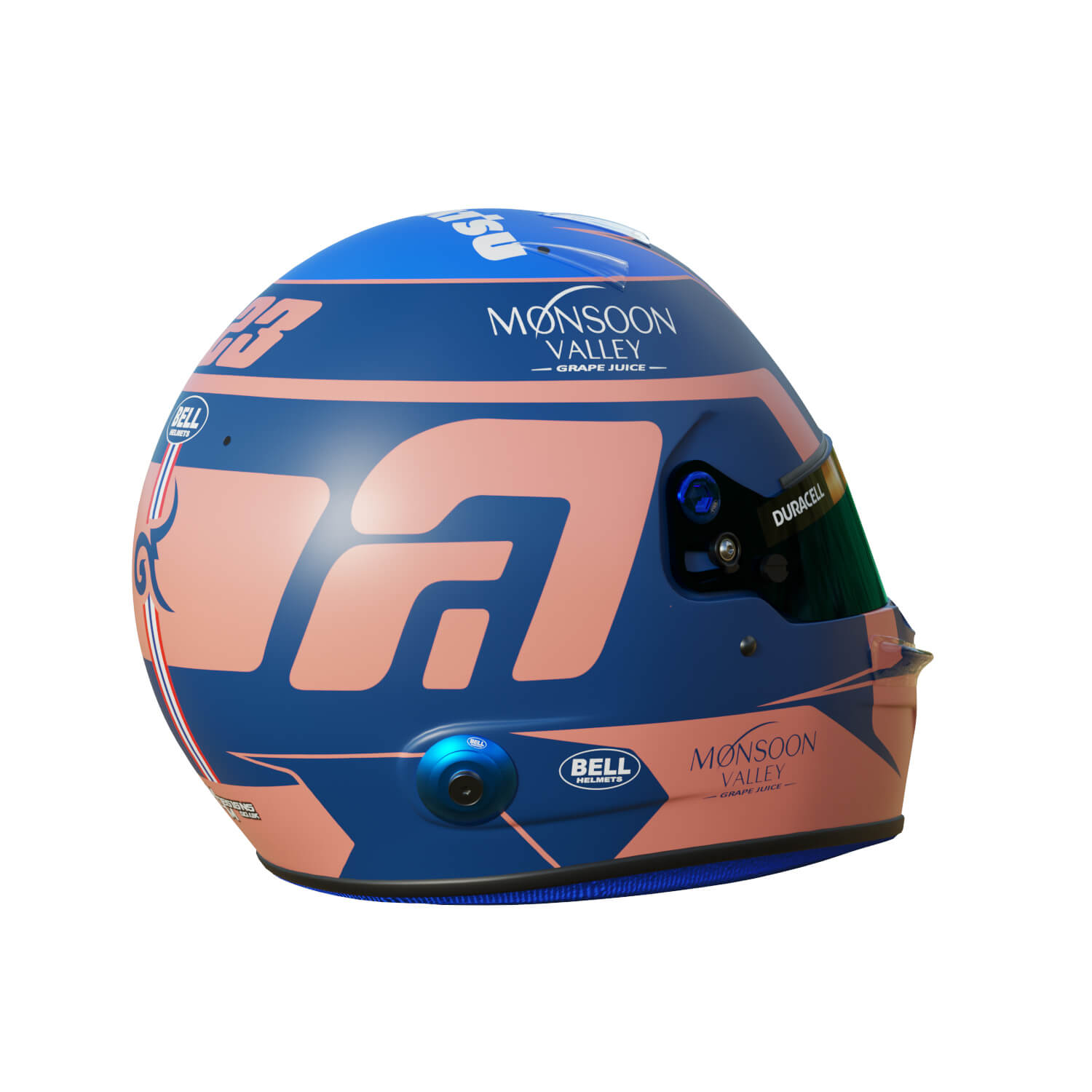 F1 Alex Albon Helmet 2024 - 3D Model by Cactus3D