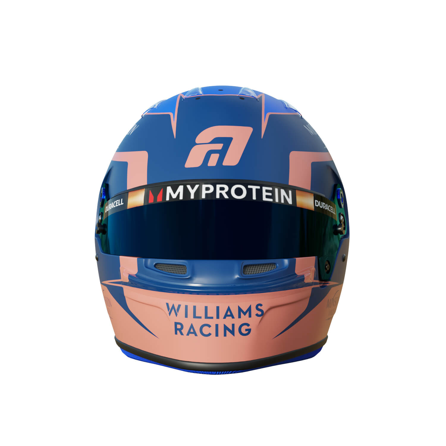 F1 Alex Albon Helmet 2024 - 3D Model by Cactus3D