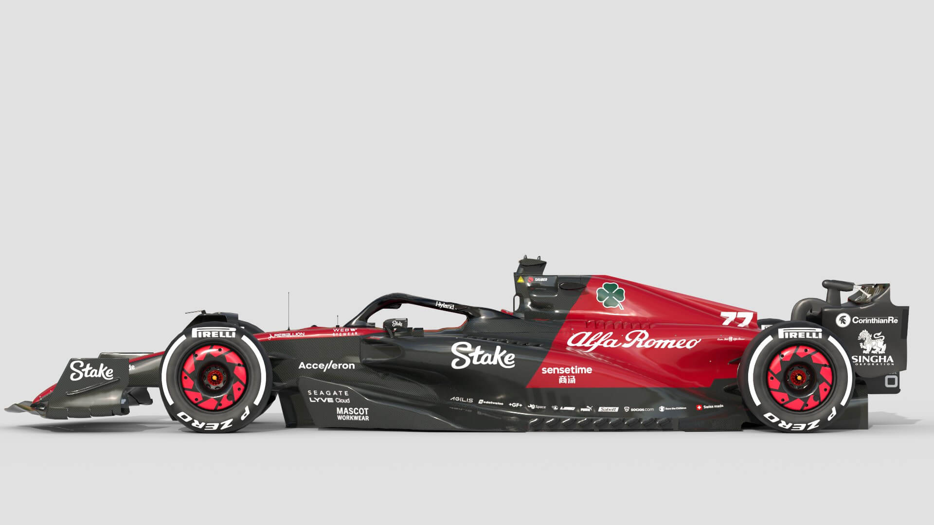 F1 Alfa Romeo C43 2023 - 3D Model by Cactus3D