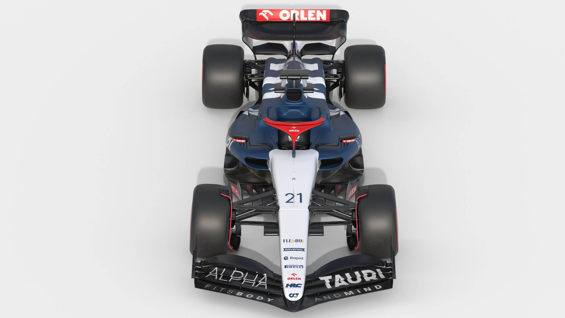 F1 Alpha Tauri AT04 2023 - 3D Model by Cactus3D