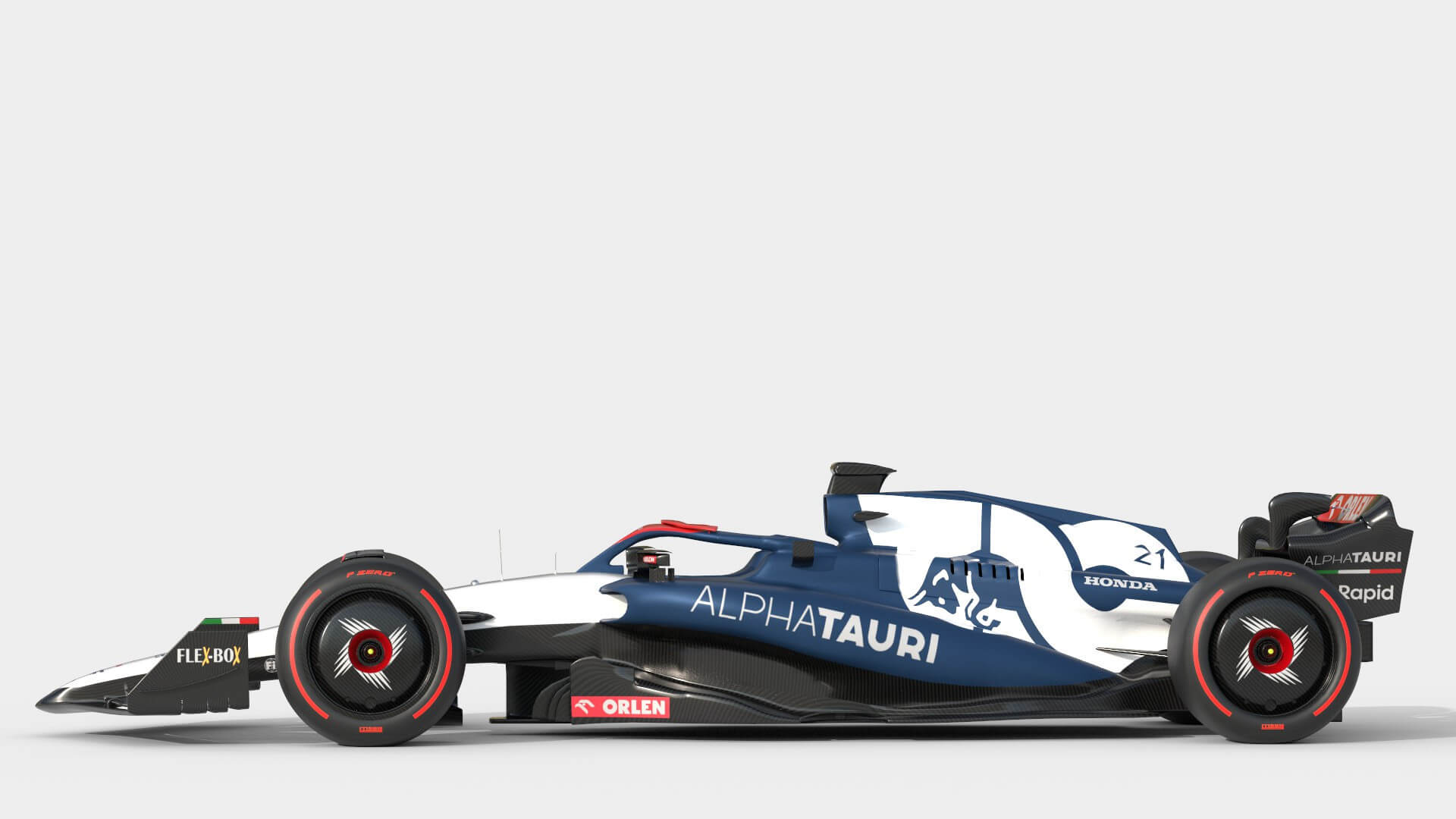 F1 Alpha Tauri AT04 2023 - 3D Model by Cactus3D