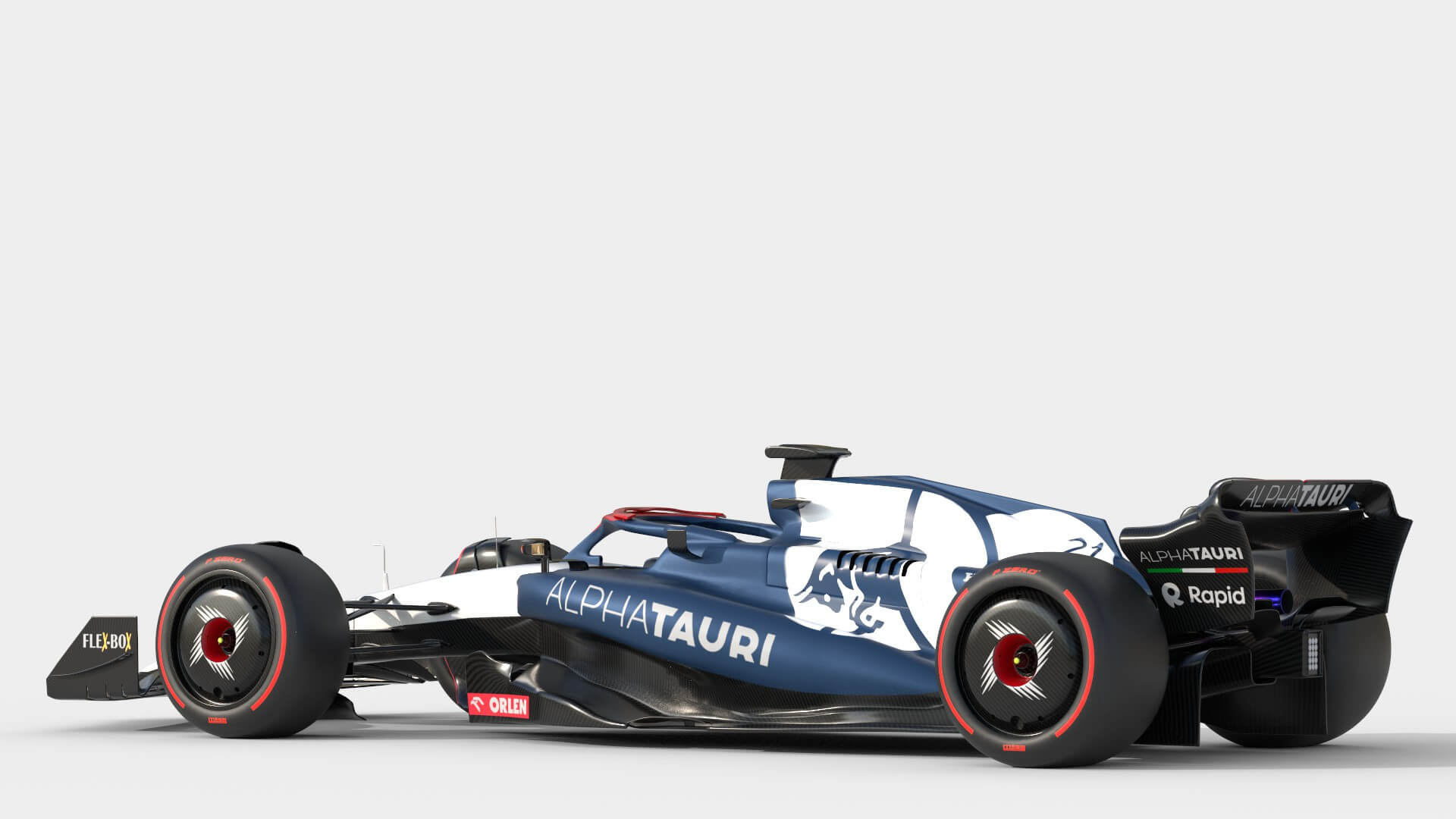 F1 Alpha Tauri AT04 2023 - 3D Model by Cactus3D