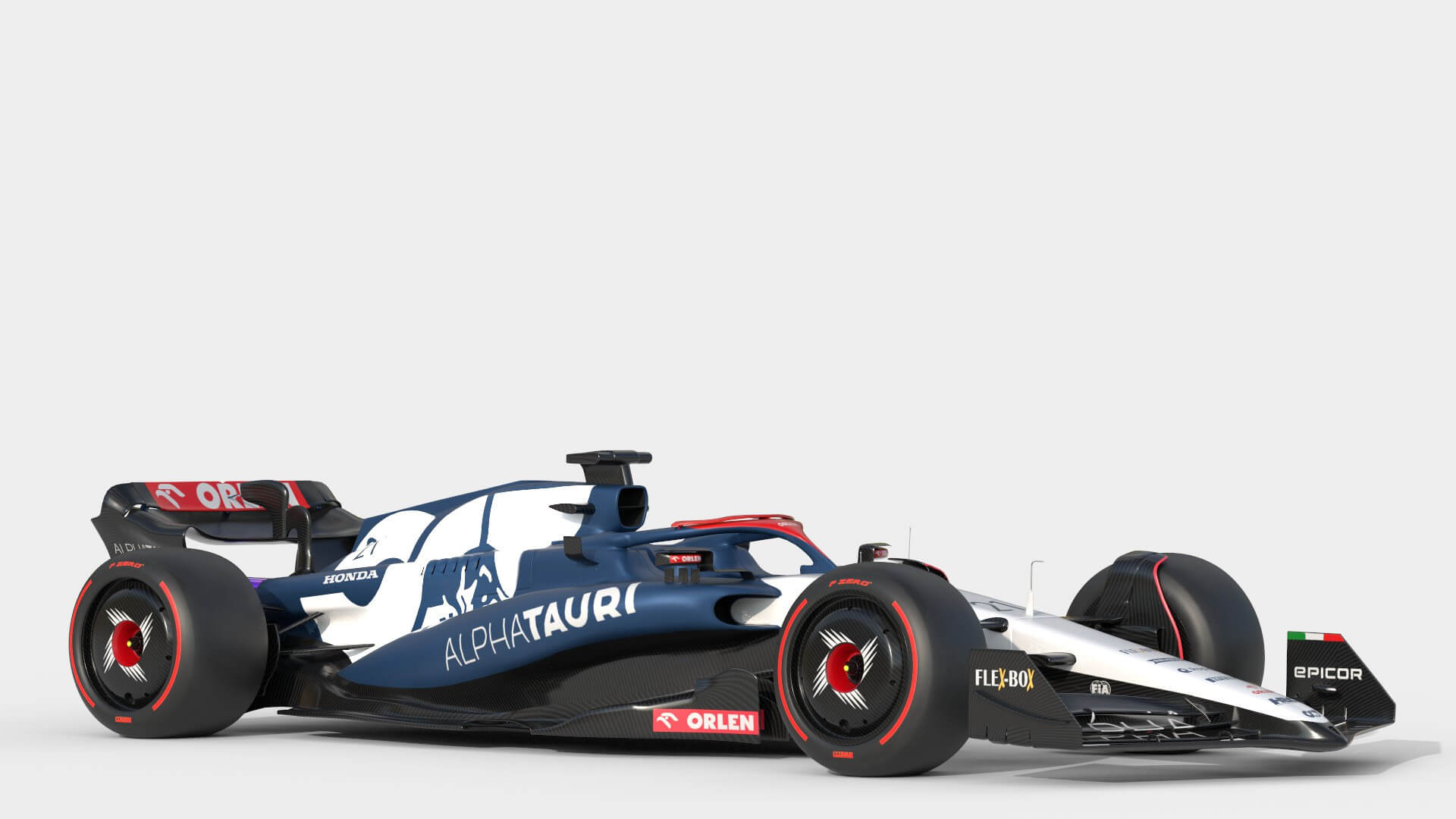 F1 Alpha Tauri AT04 2023 - 3D Model by Cactus3D