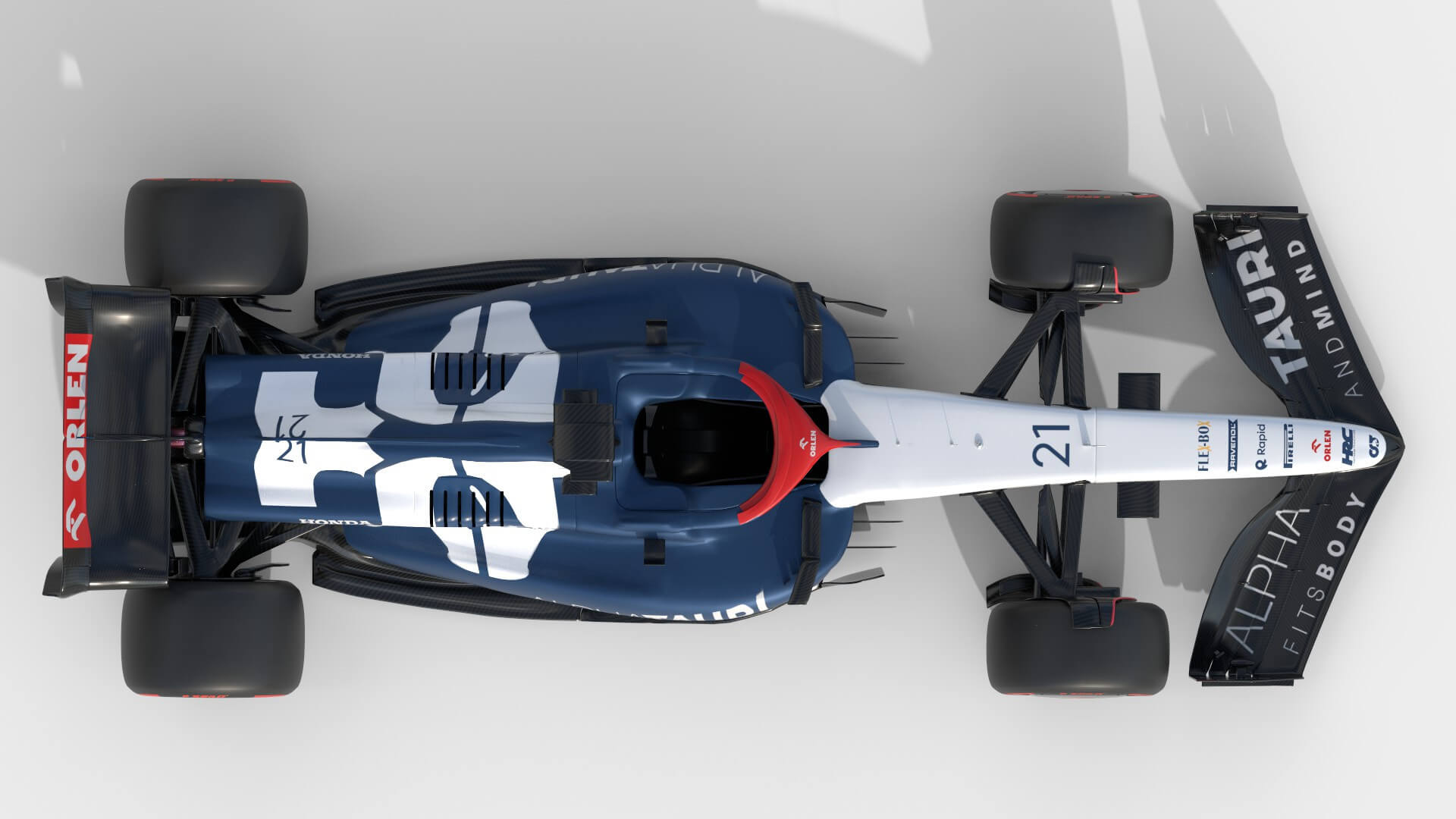 F1 Alpha Tauri AT04 2023 - 3D Model by Cactus3D