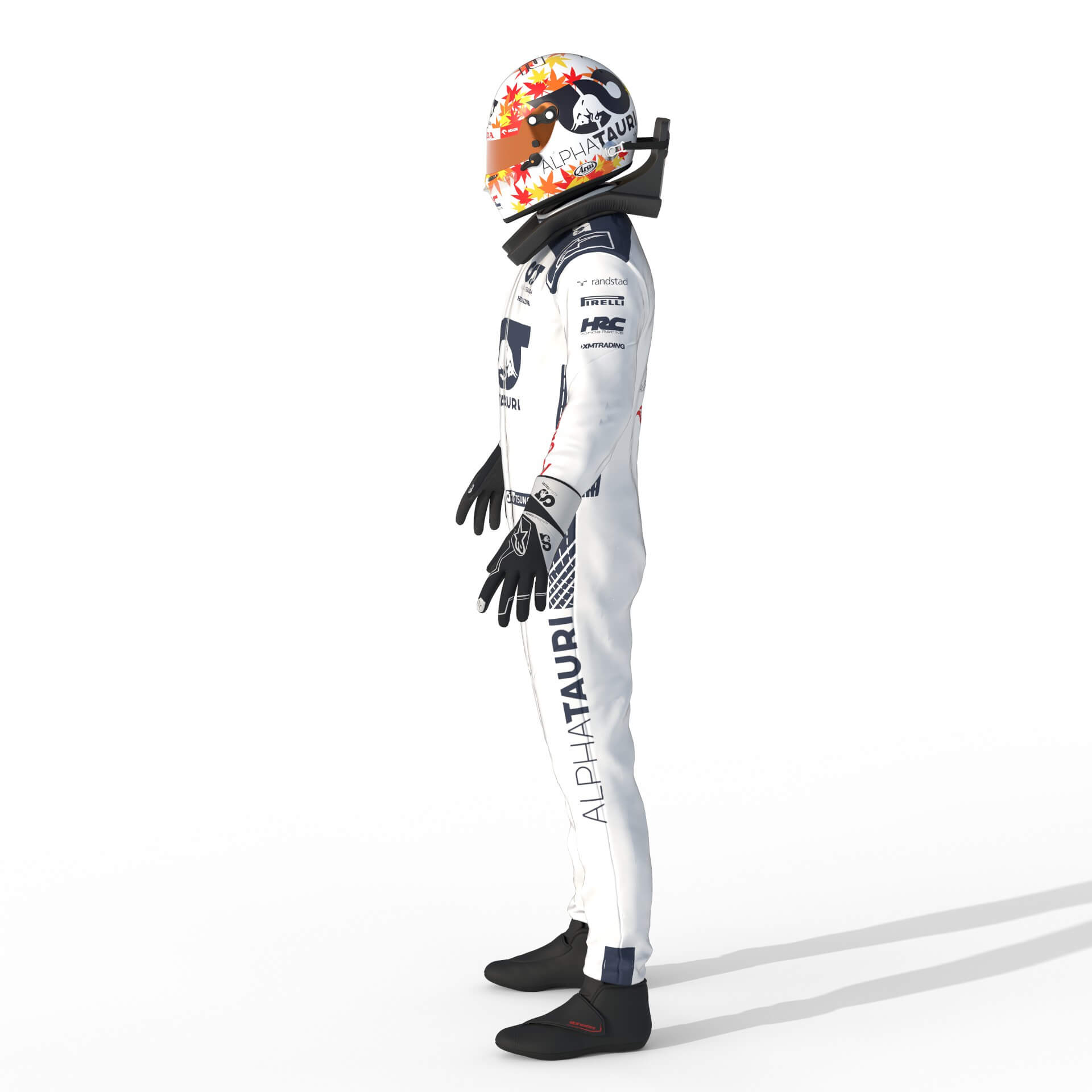 F1 Alpha Tauri Suit 2023 - 3D Model by Cactus3D