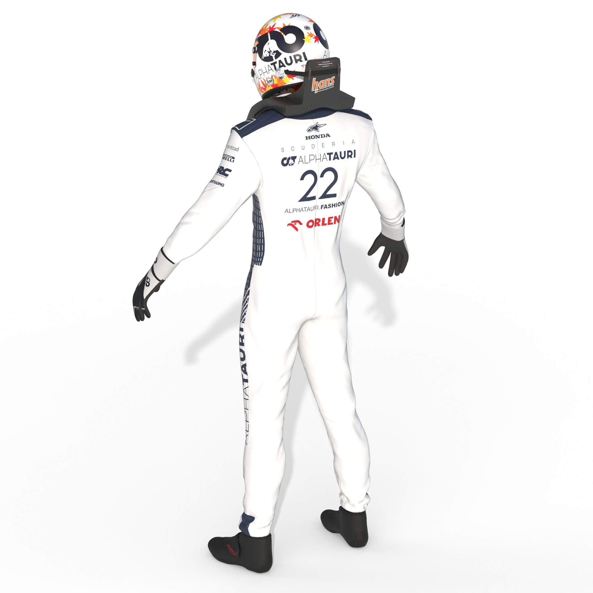 F1 Alpha Tauri Suit 2023 - 3D Model by Cactus3D