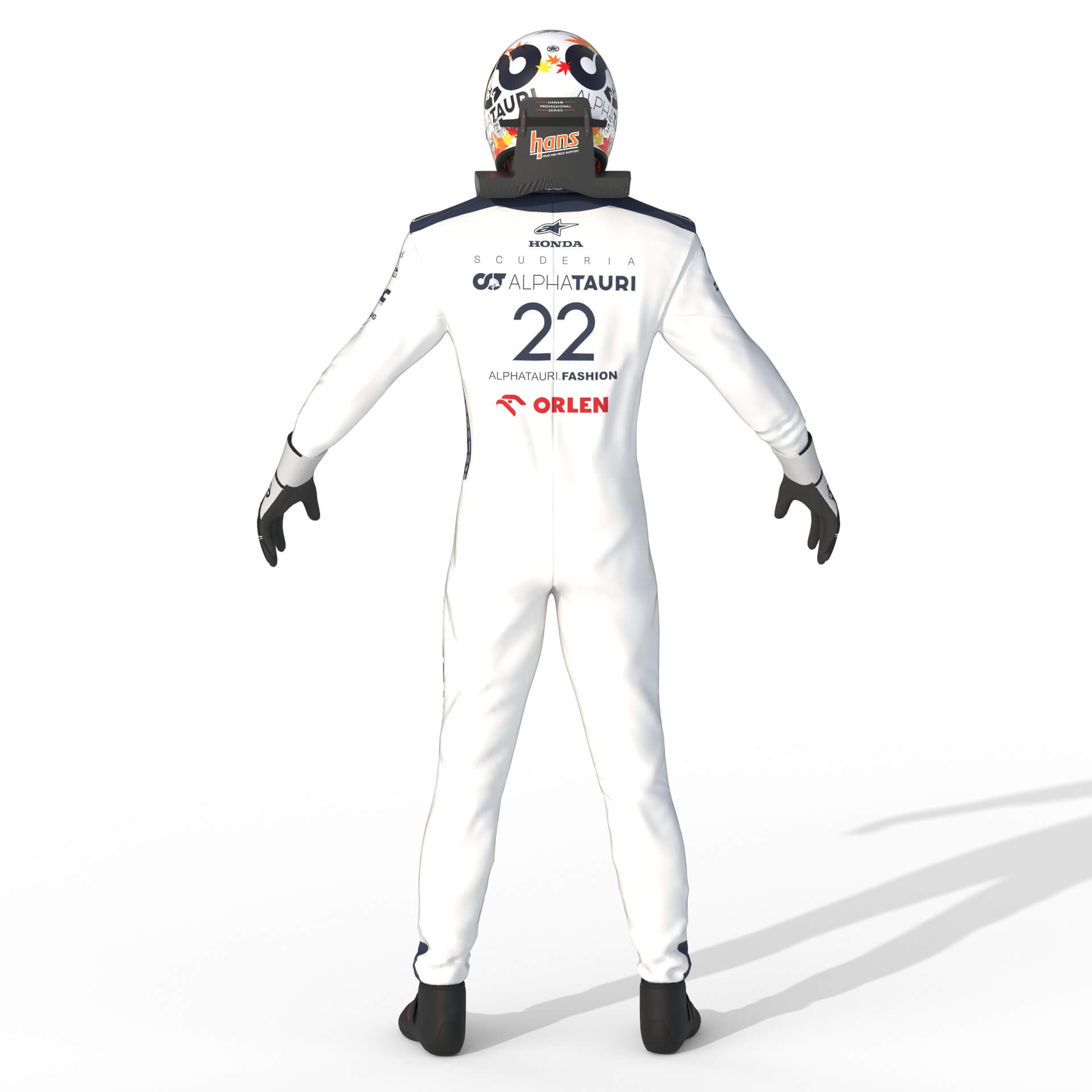 F1 Alpha Tauri Suit 2023 - 3D Model by Cactus3D