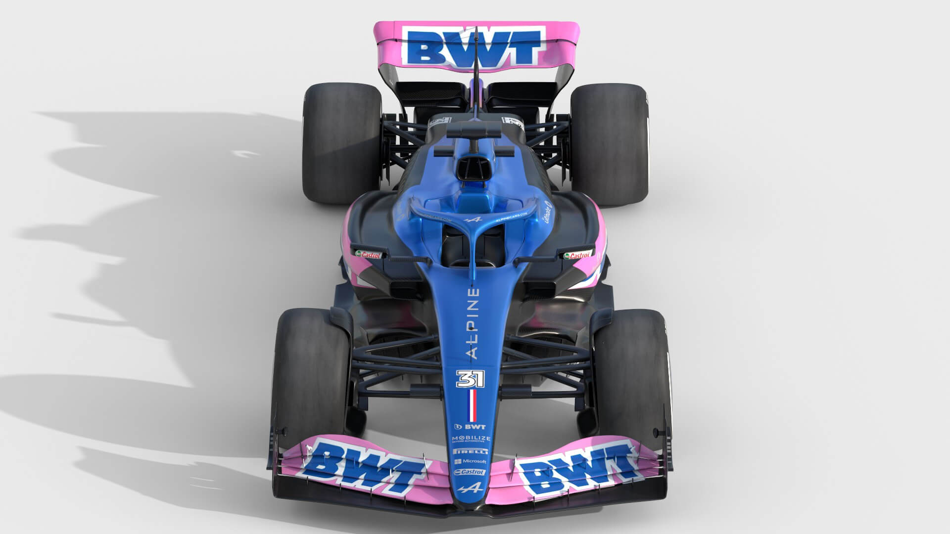 F1 Alpine A523 2023 - 3D Model by Cactus3D