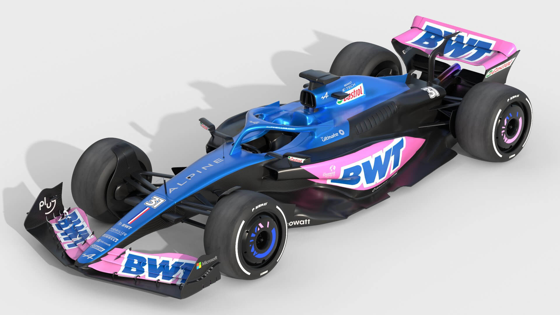 F1 Alpine A523 2023 - 3D Model by Cactus3D